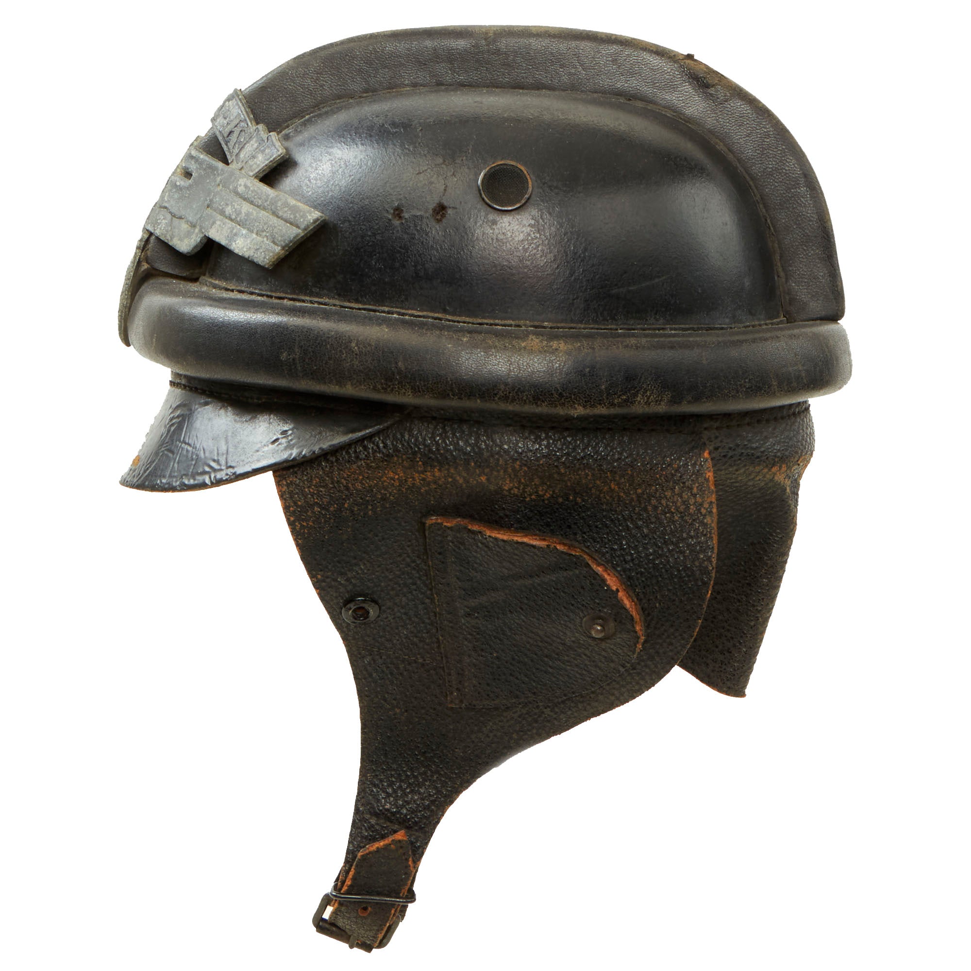 Original German WWII 2nd Pattern NSKK Crash Helmet in size 54 ...