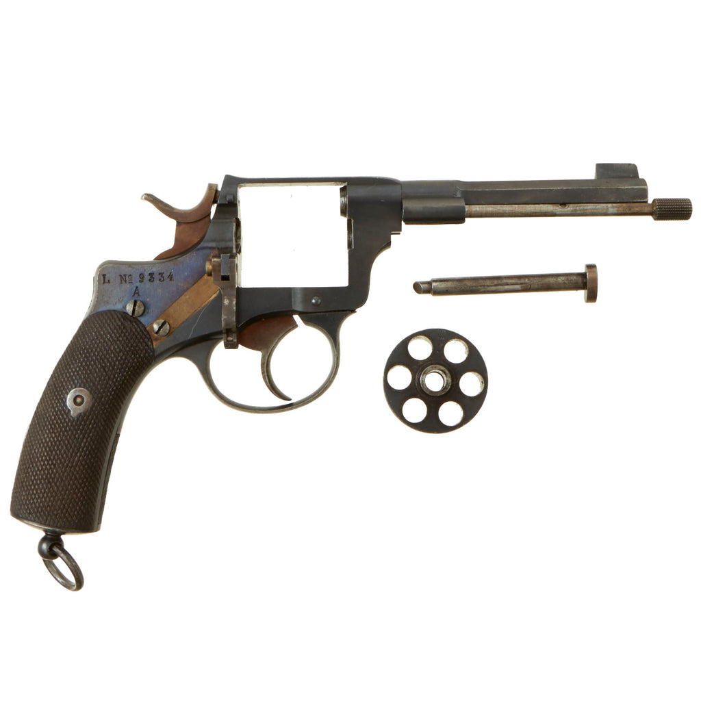Original Antique Swedish M/1887 7.5mm Nagant Revolver by Husqvarna in ...