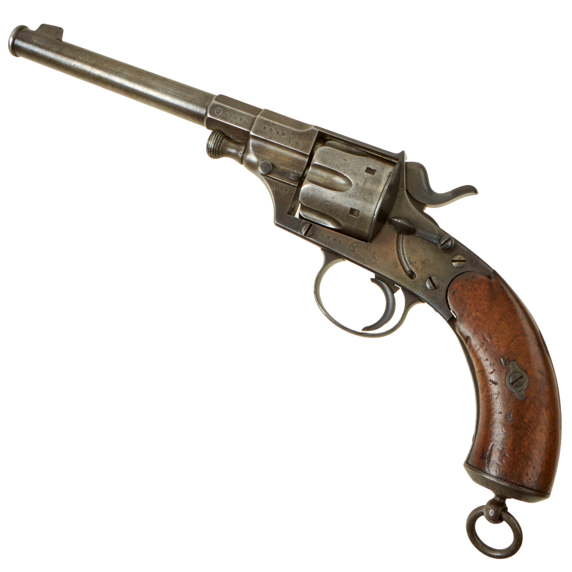 Original Imperial German Regiment Marked M1879 Reichsrevolver by Suhl ...