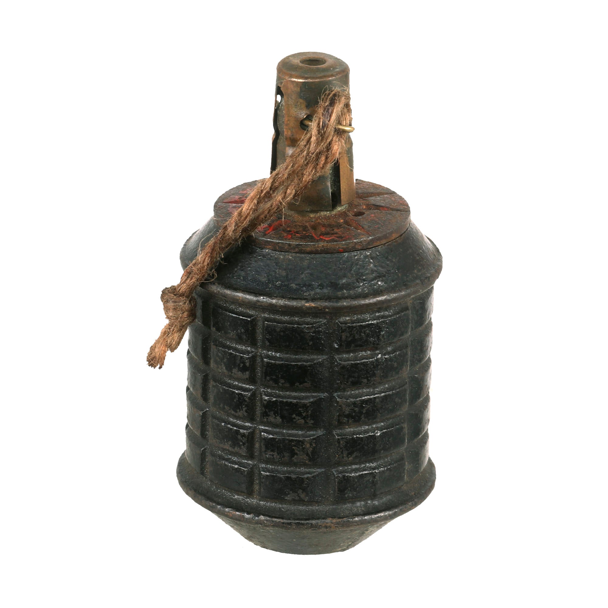 Original Japanese WWII Type 97 Inert Fragmentation Hand Grenade with F ...