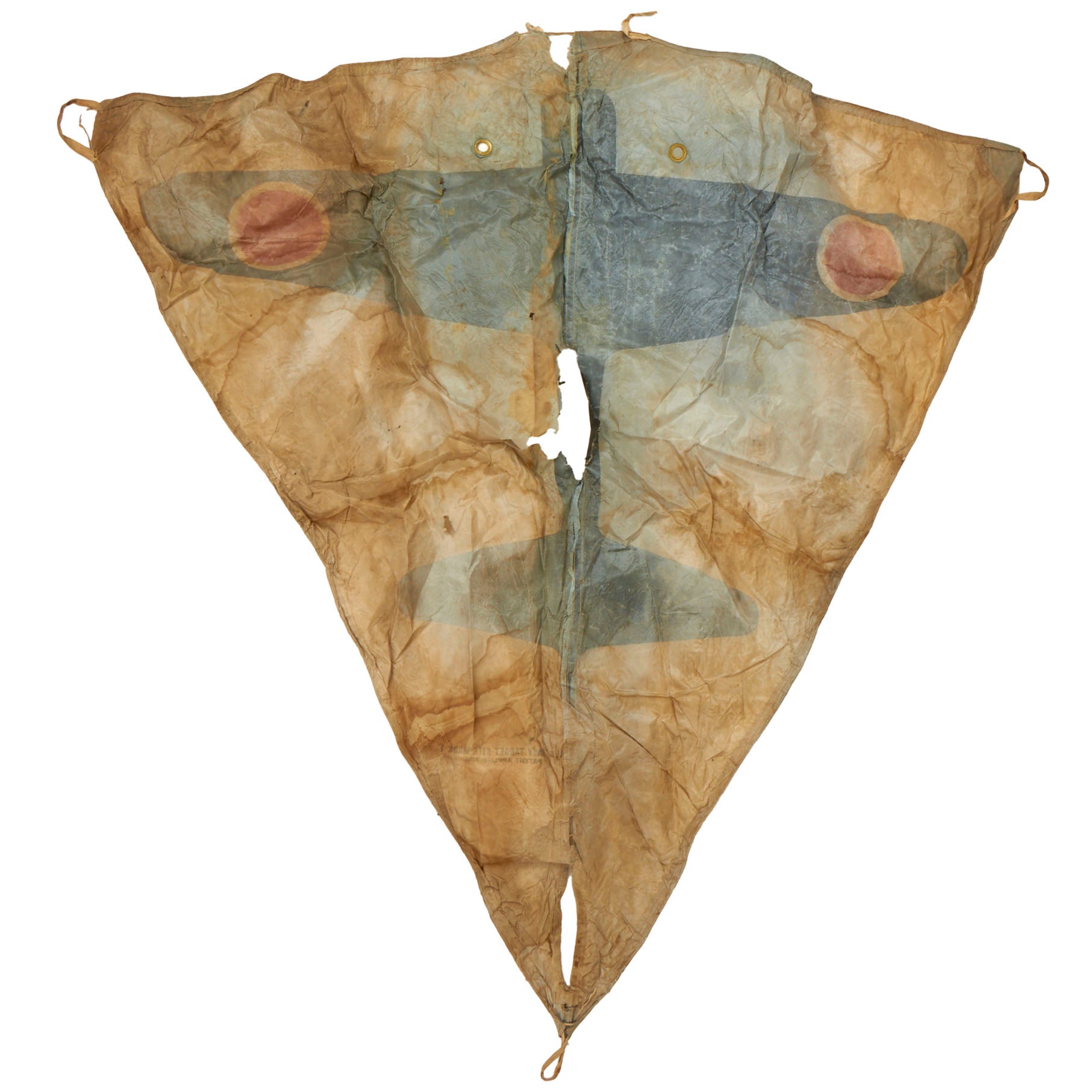 Original WWII U.S. Navy Japanese Zero Target Kite Mark 1 Without Frame ...