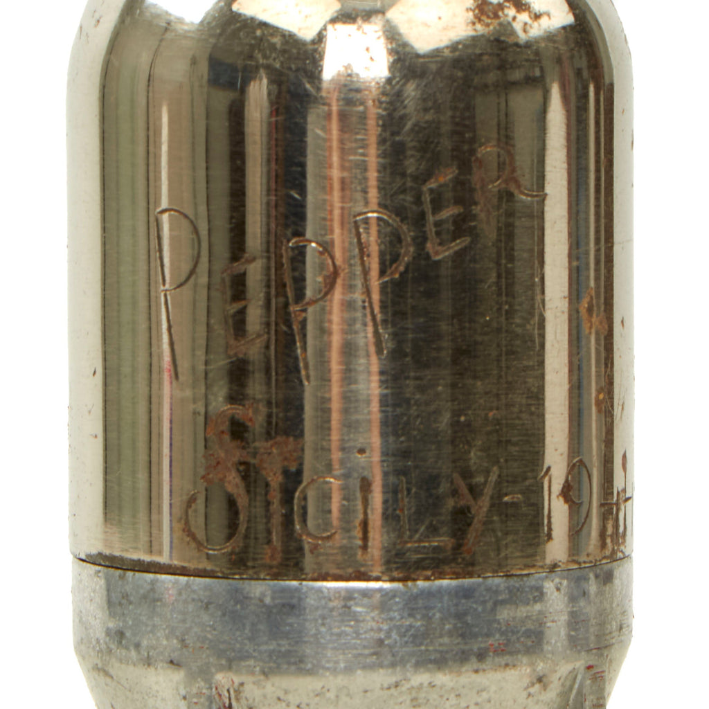 Original Italian WWII "Red Devil" 45mm Brixia Model 35 Mortar Bomb Tur ...