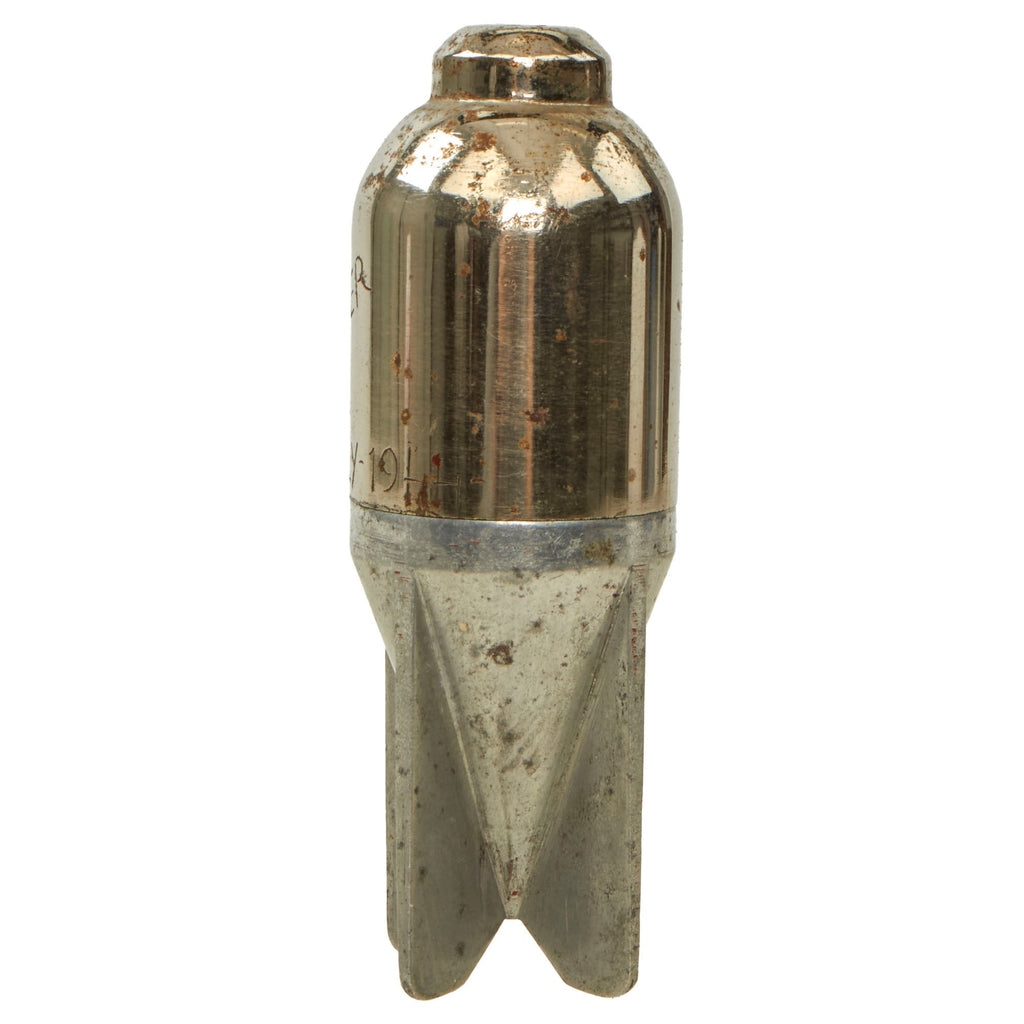 Original Italian WWII "Red Devil" 45mm Brixia Model 35 Mortar Bomb Tur ...