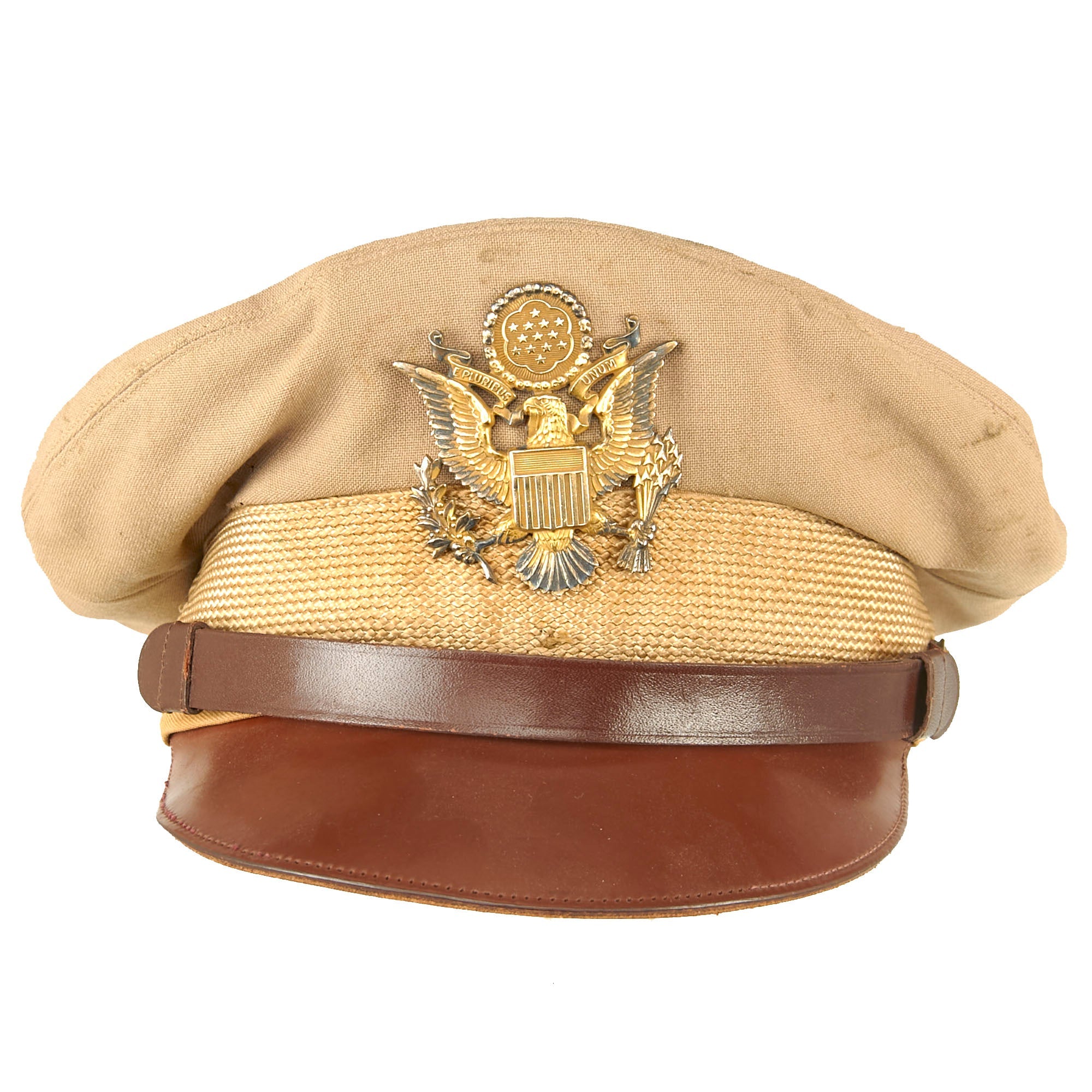 Original U.S. WWII US Army Air Forces Officers Crusher Cap by Commande ...