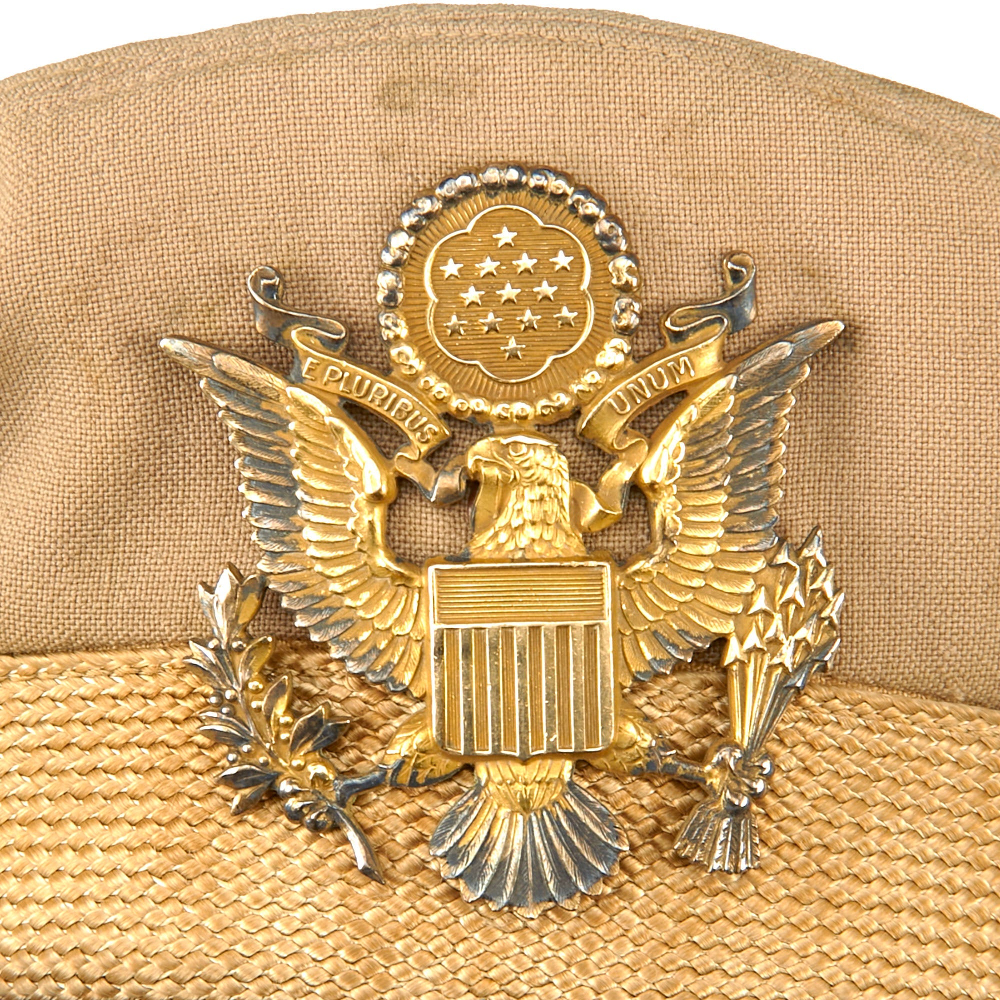 Original U.S. WWII US Army Air Forces Officers Crusher Cap by Commande ...