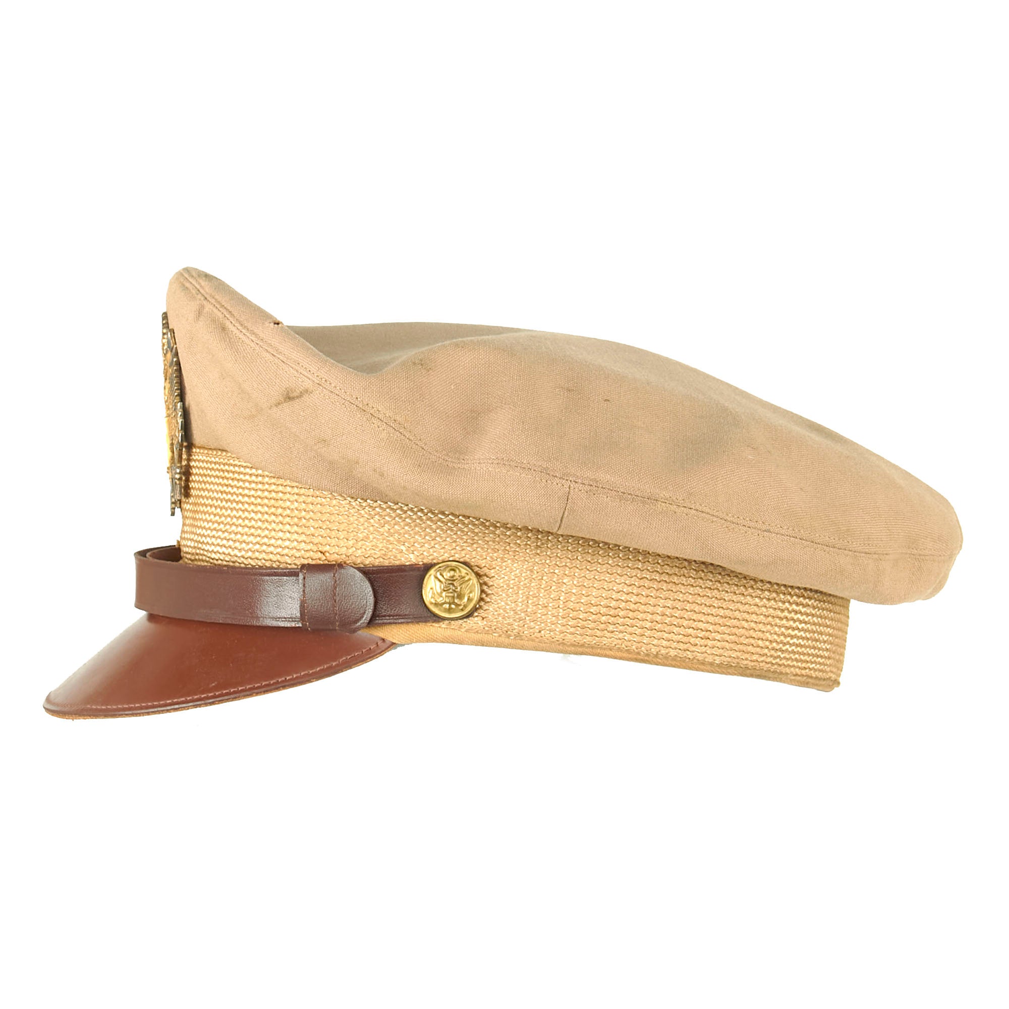 Original U.S. WWII US Army Air Forces Officers Crusher Cap by Commande ...