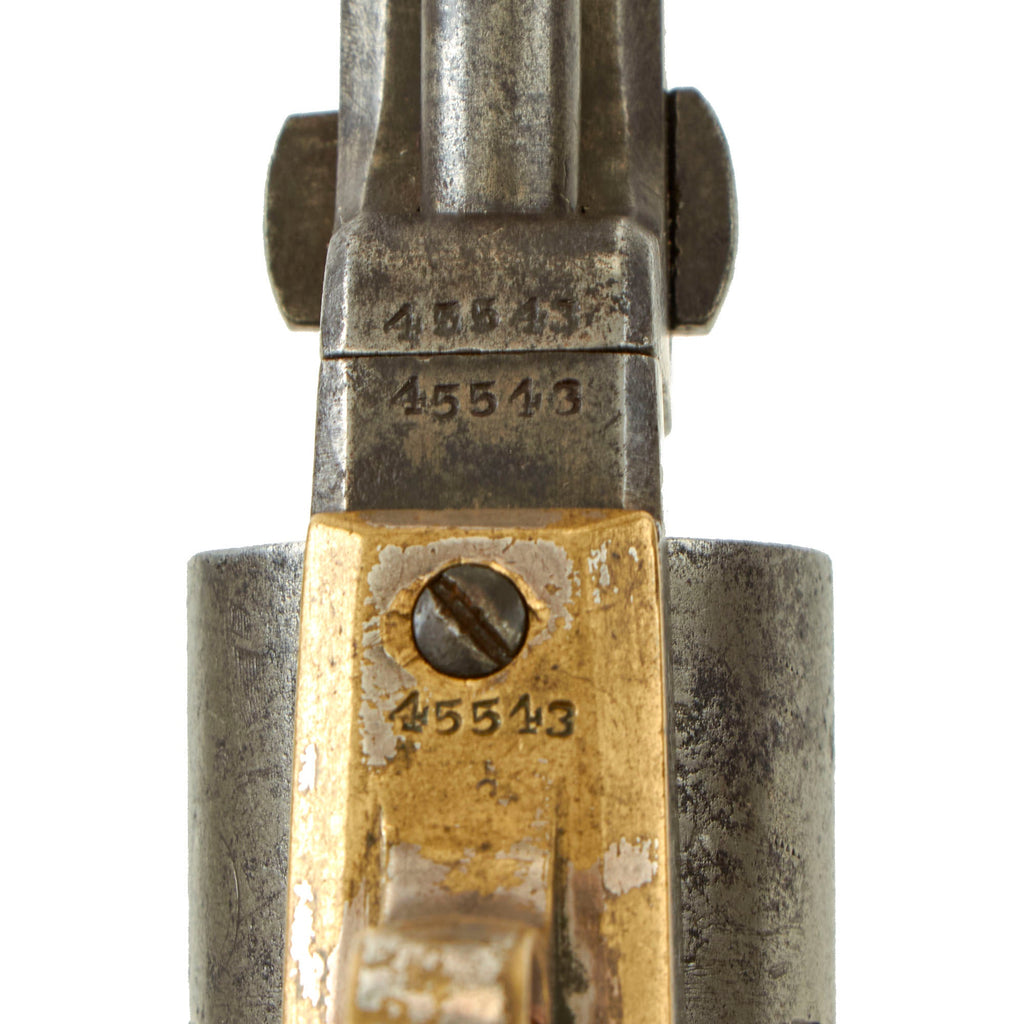 Original U.S. Civil War Era Colt M1849 .31cal Pocket Percussion Revolv ...
