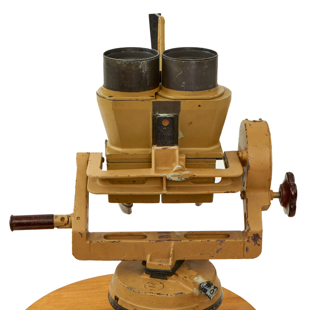 Original German WWII Luftwaffe Flak D.F. 10 x 80 Binocular Optic Set b ...