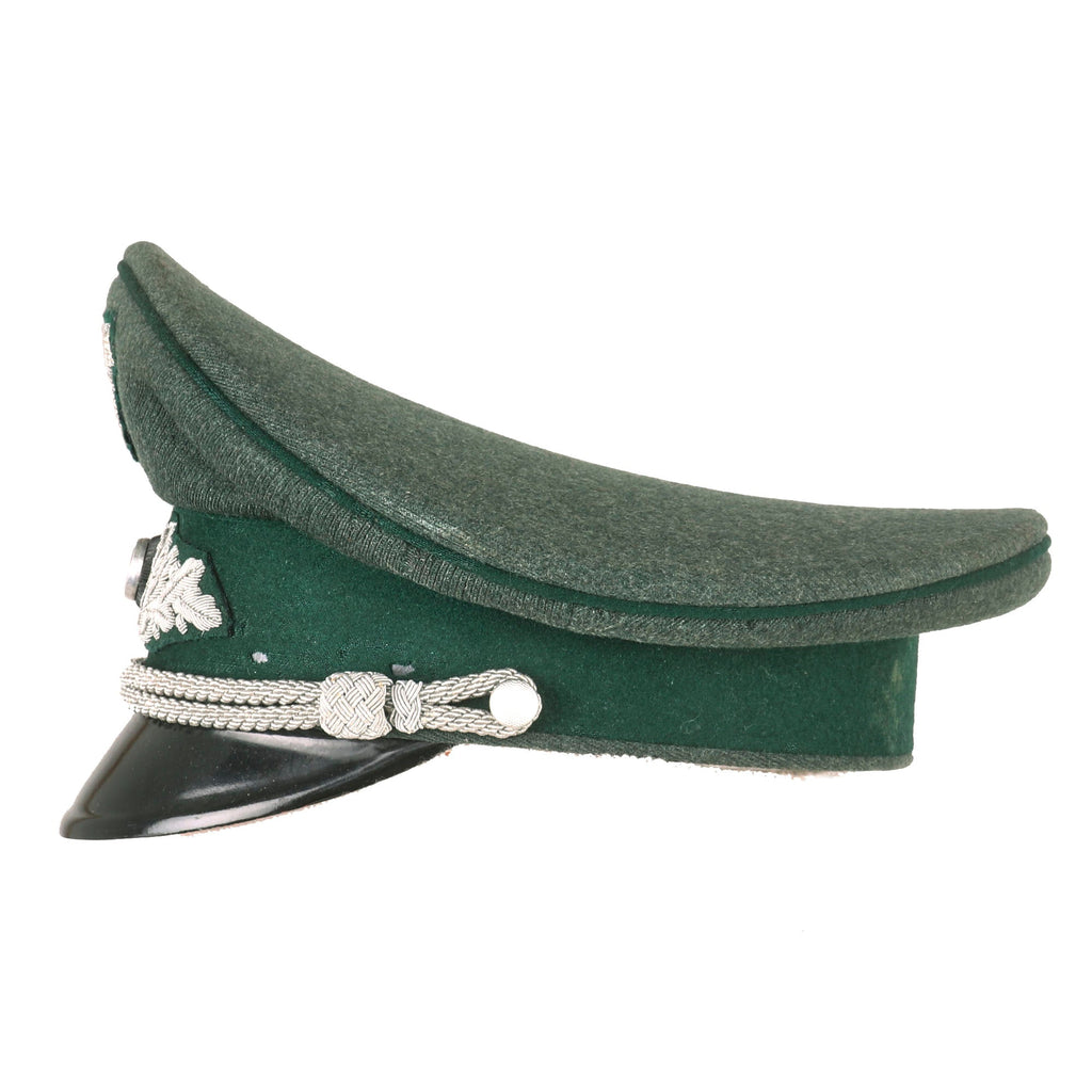 Original German WWII Forestry Service Officers Schirmmütze Visor Cap w ...