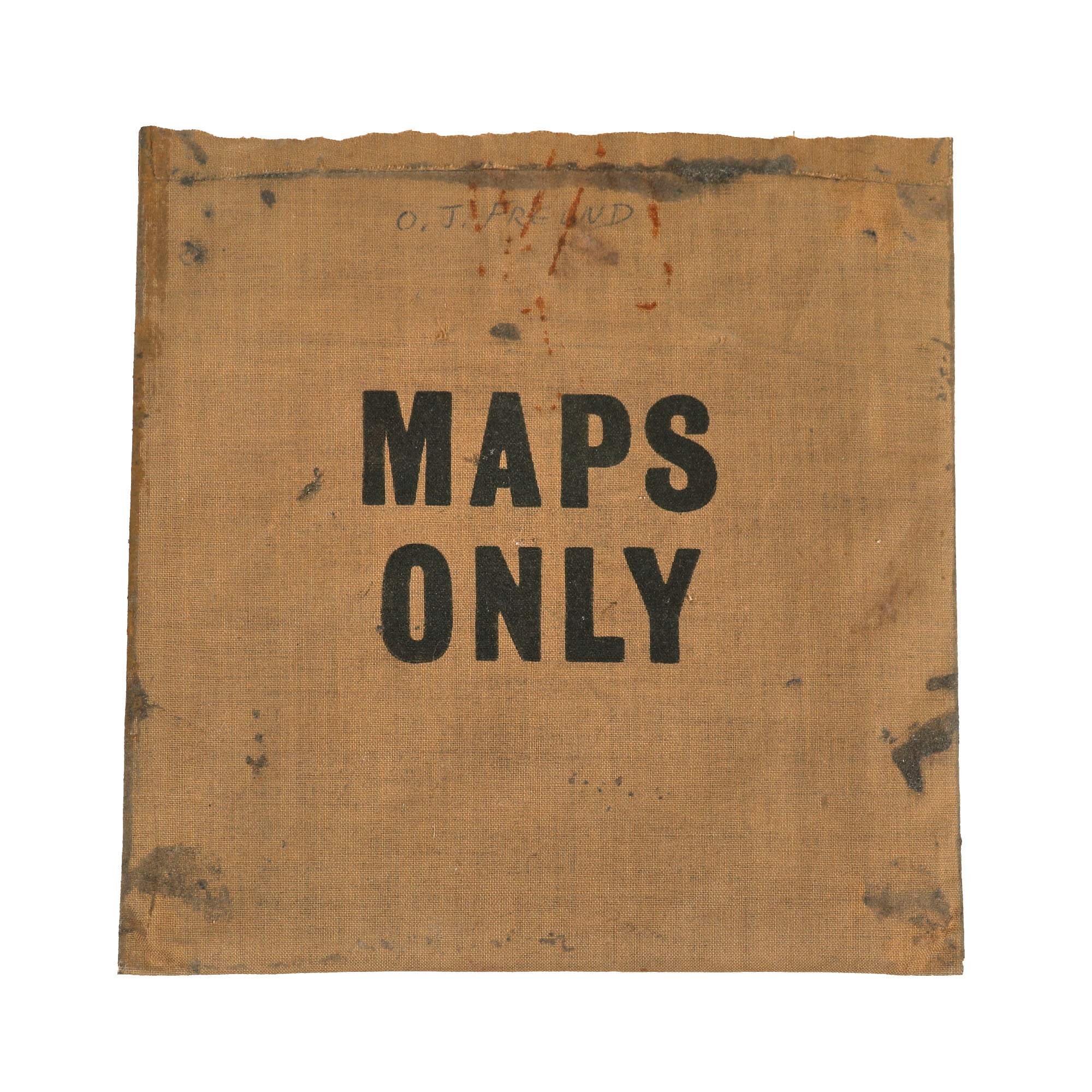 Original U.S. WWII 1943 Color Silk C/D “Escape Map” With “Maps Only” P ...