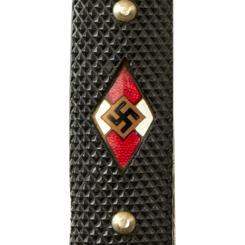 Original German WWII Early Motto Marked HJ Knife by Lauterjung & Sohn ...