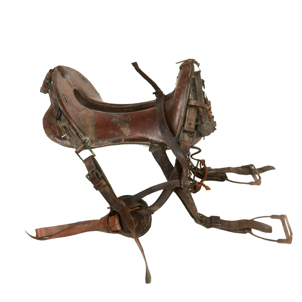 Original U.S. WWI 1918 Cavalry 12 Inch McClellan Saddle by Perkins-Cam ...