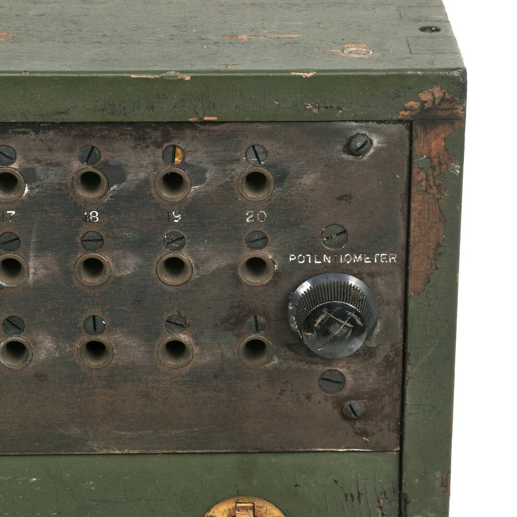 Original U.S. WWII Signal Corps BD-57-A Switchboard Morris Code Traine ...