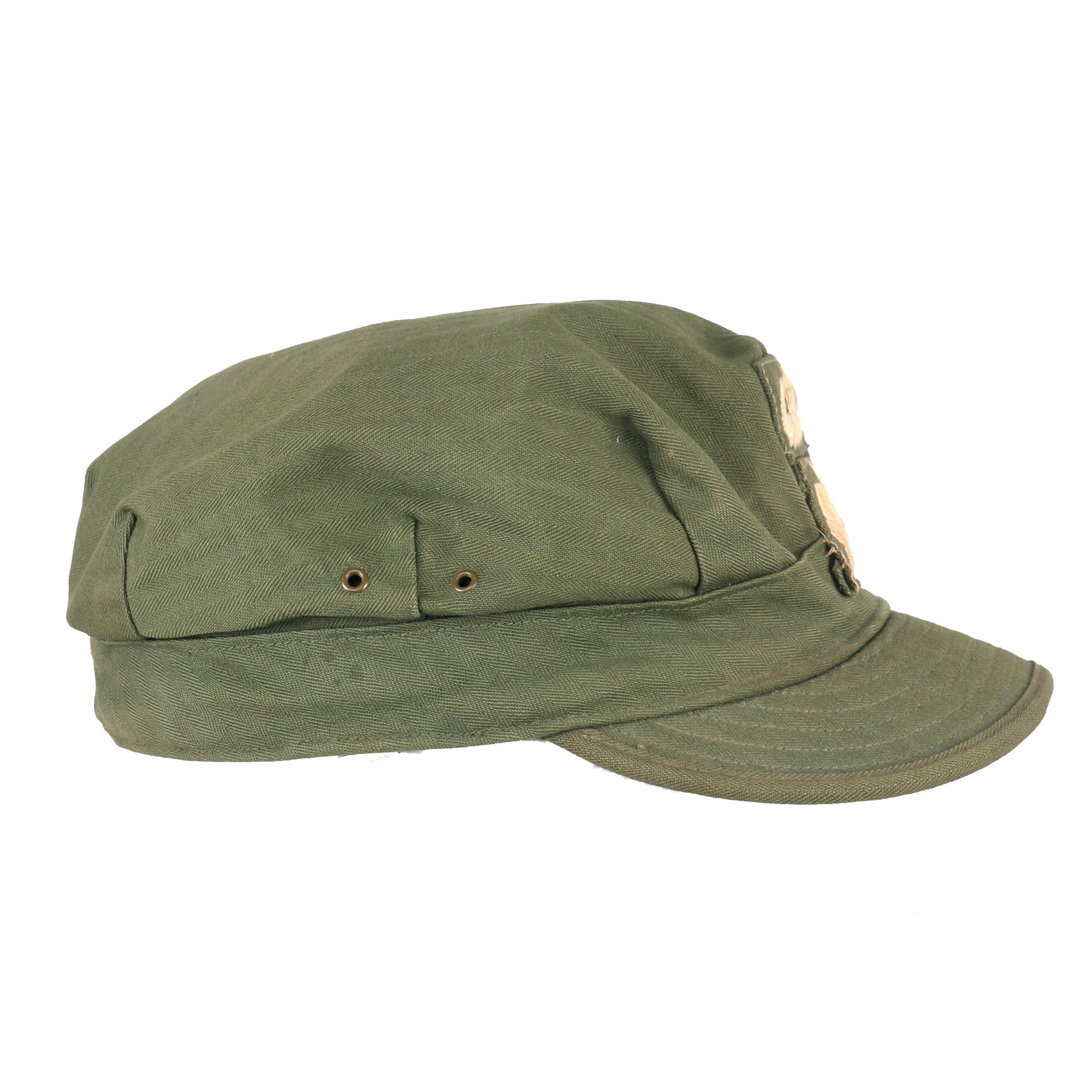 Original U.S. Vietnam War HBT Cap with Theater Made Paratrooper Lieute ...