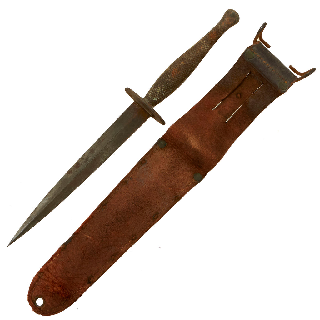 Original U.S. WWII USMC Marine Raider Stiletto Dagger with M6 Sheath ...