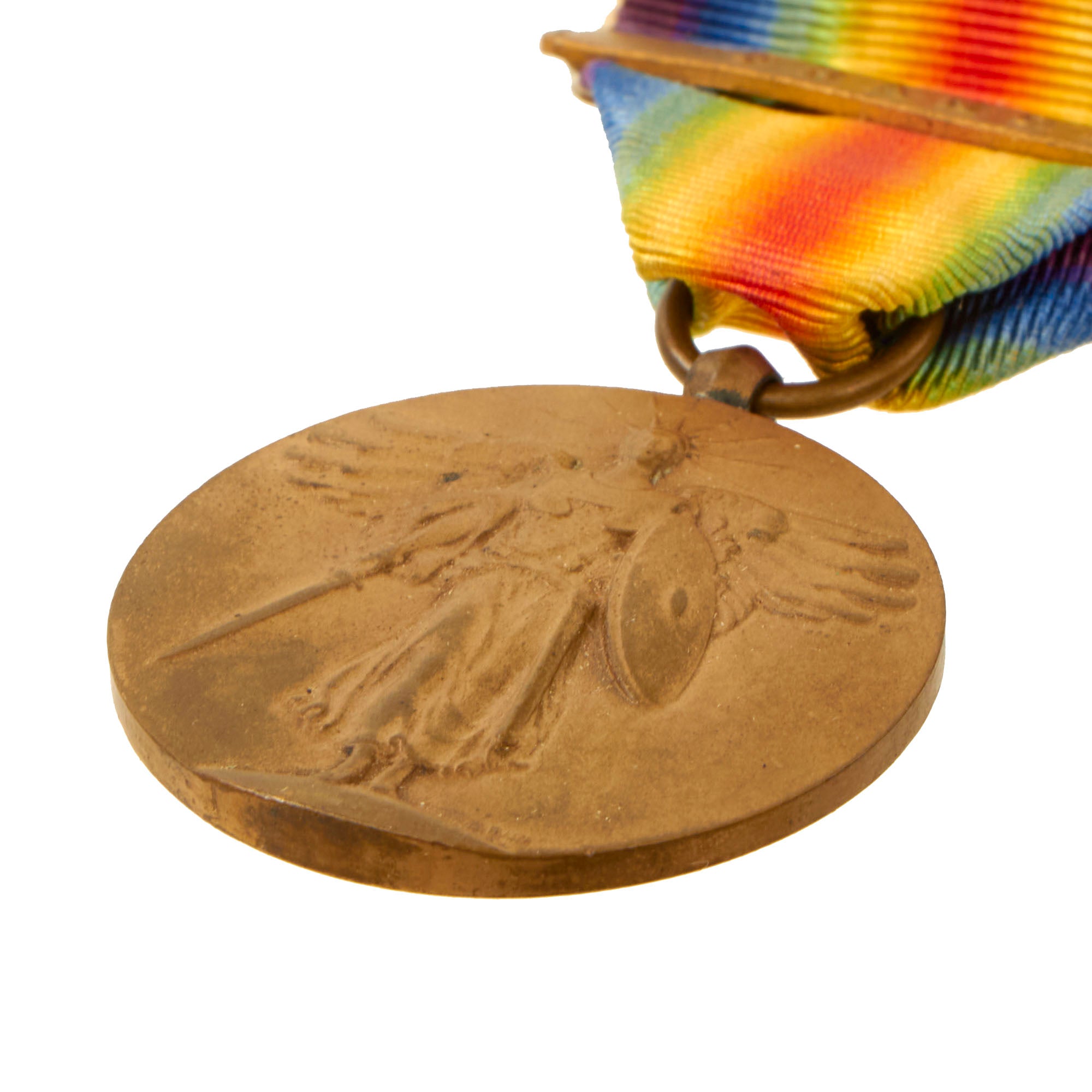 Original U.S. WWI Victory Medal in Original Shipping Box - 49th Coasta ...