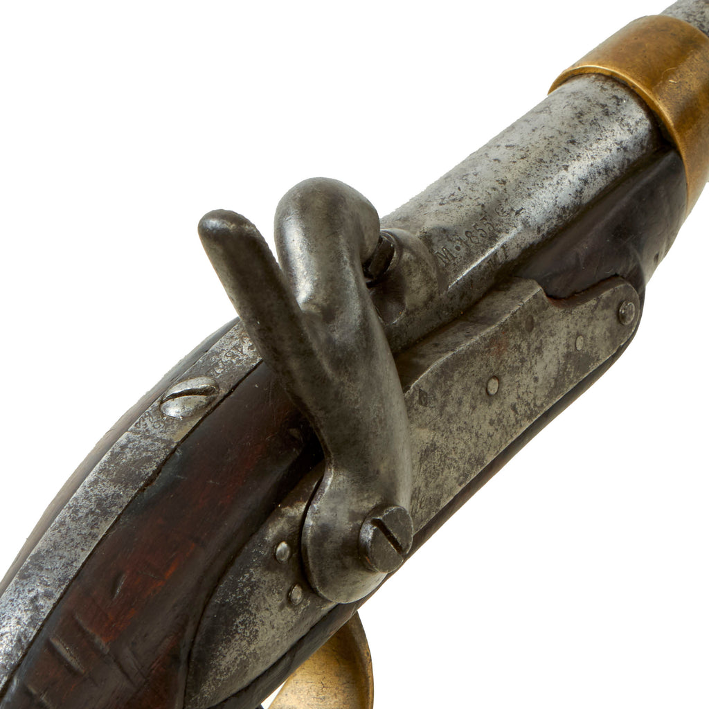 Original U.S. Civil War Era French Navy Modèle 1822T bis Percussion Co ...