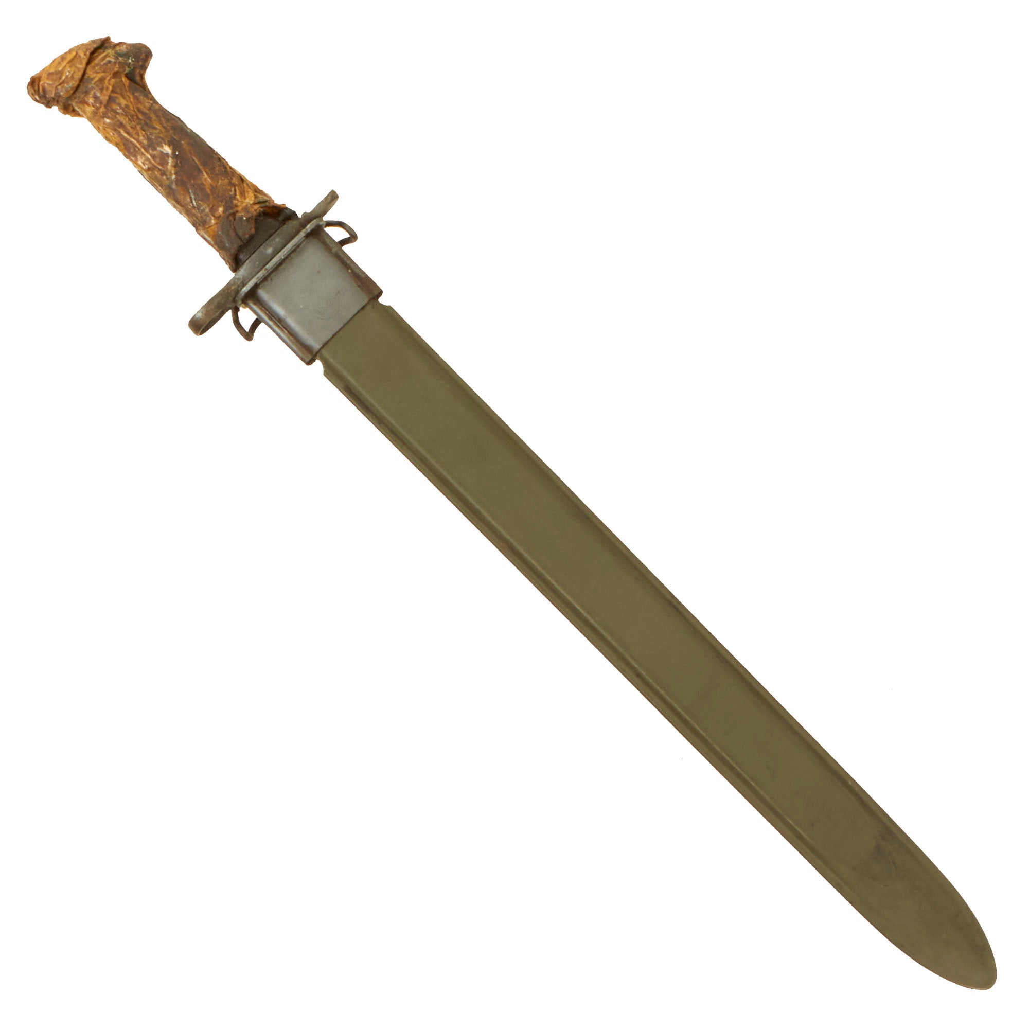 Original U.S. WWII Unissued M1942 Garand 16" Bayonet by American Fork ...