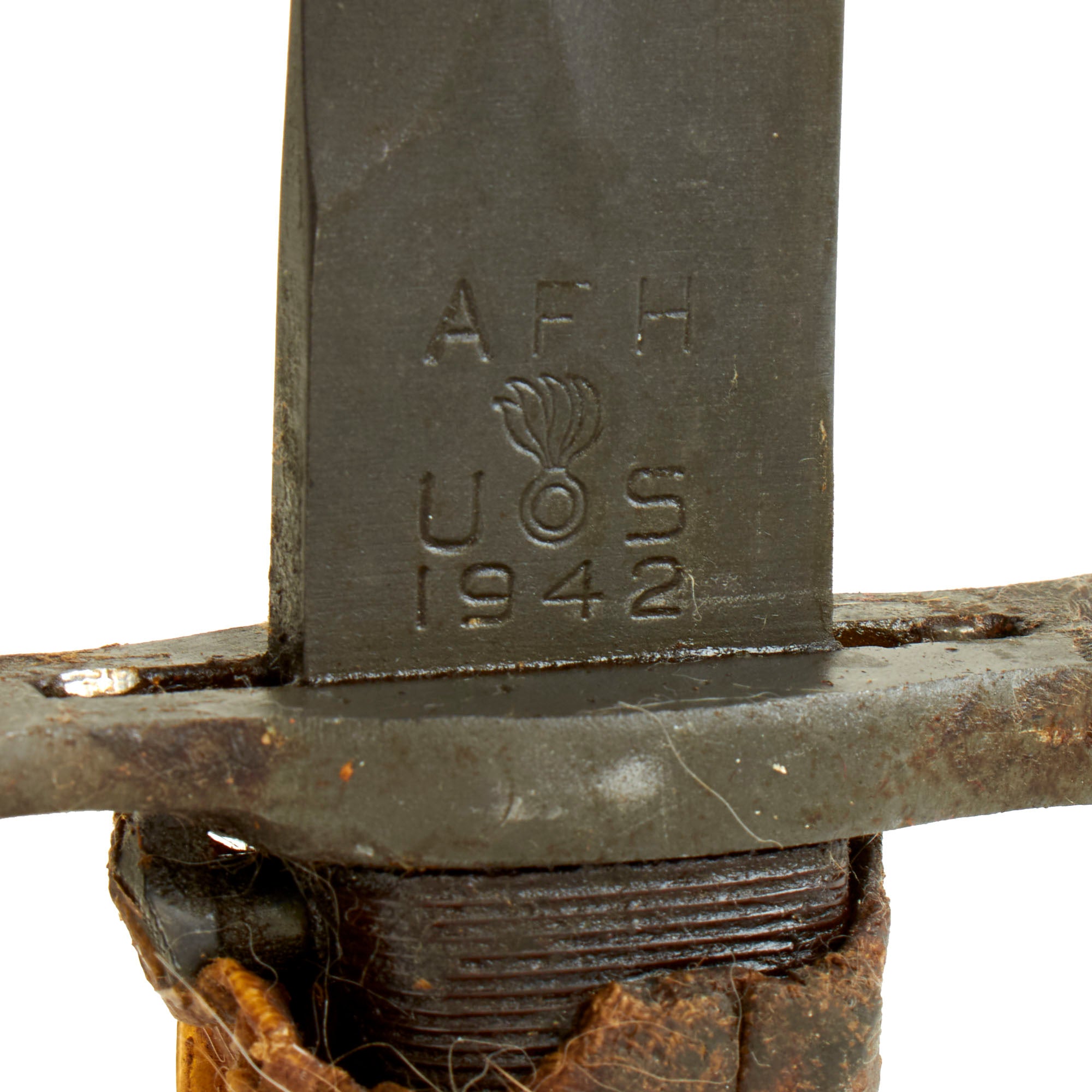 Original U.S. WWII Unissued M1942 Garand 16" Bayonet by American Fork ...