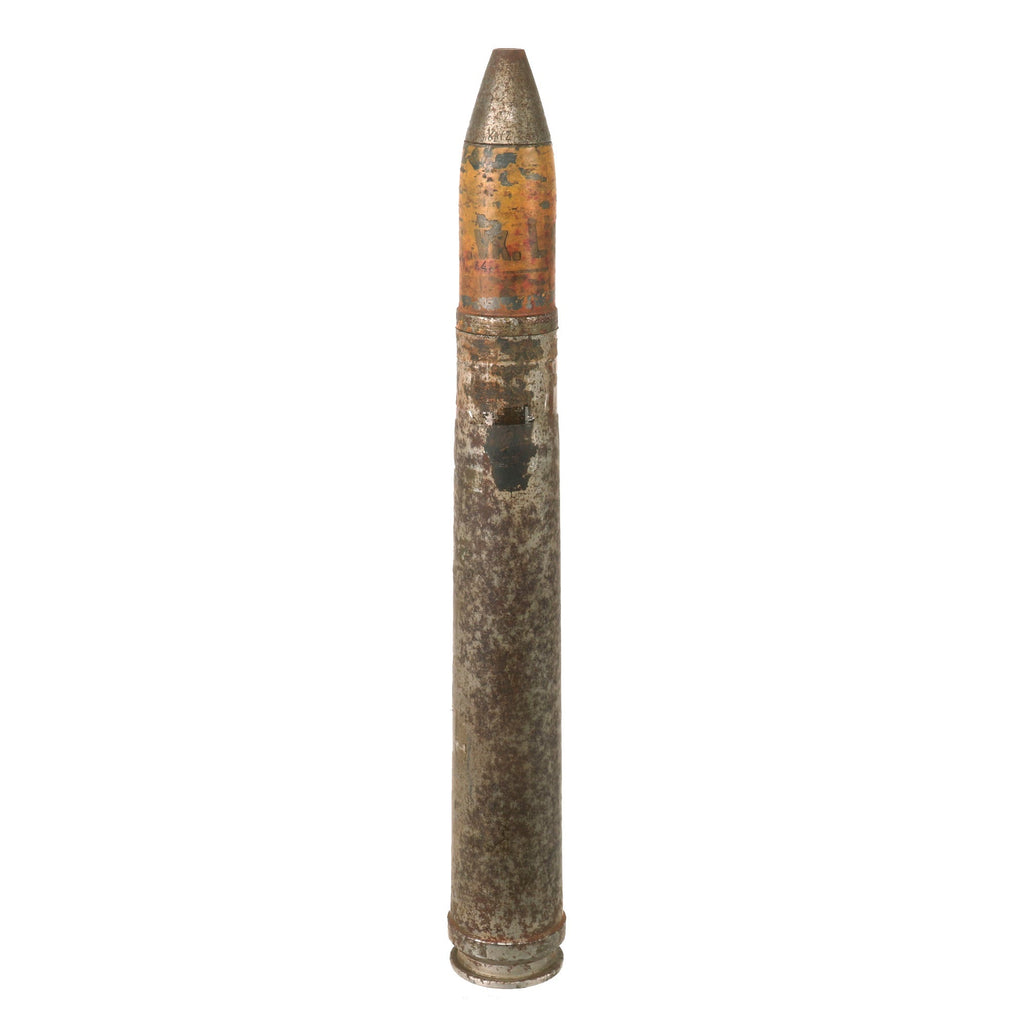 Original German WWII Flak High Explosive 3.7cm Shell - 37mm Anti-Tank ...