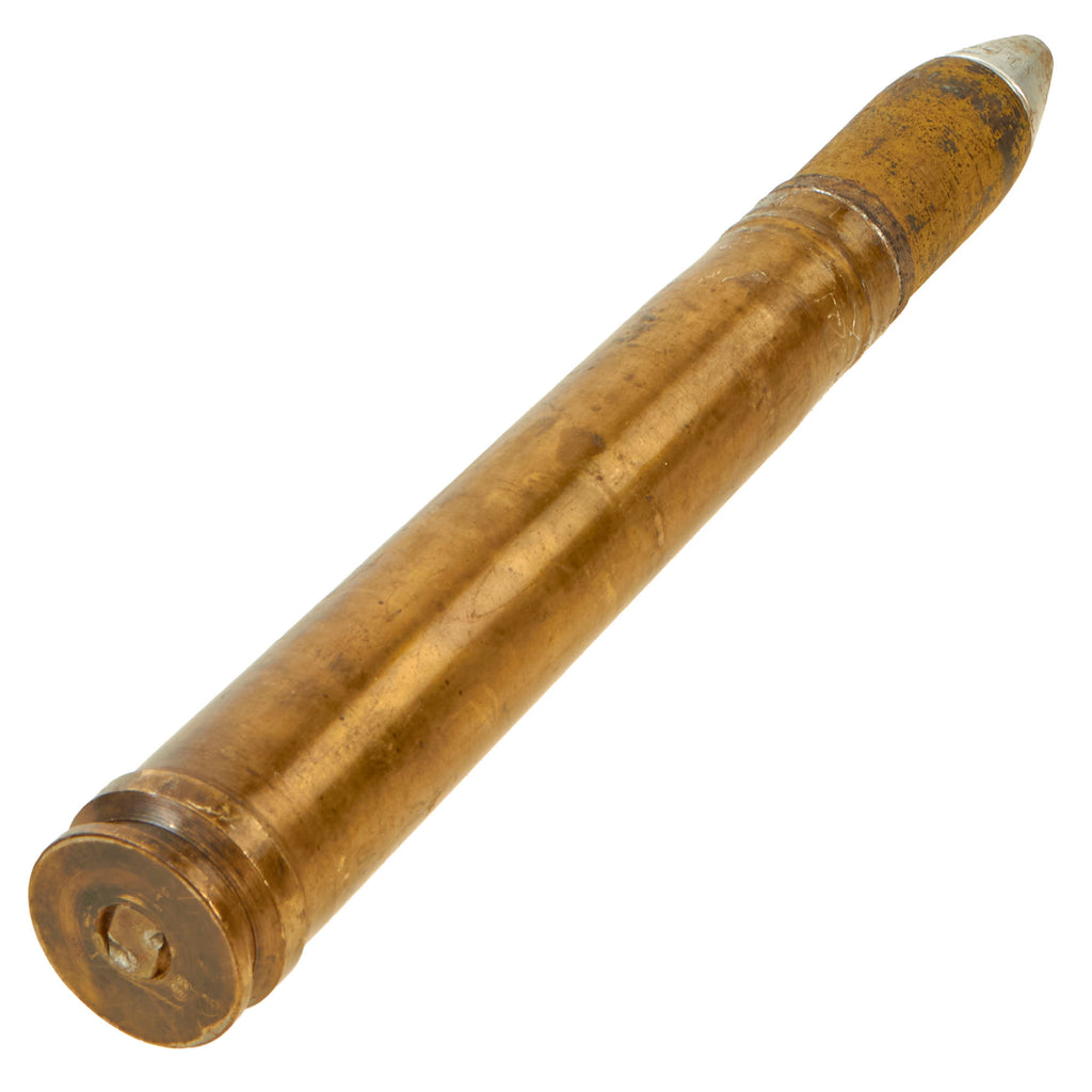 Original German WWII Flak High Explosive 3.7cm Shell - 37mm Anti-Tank ...