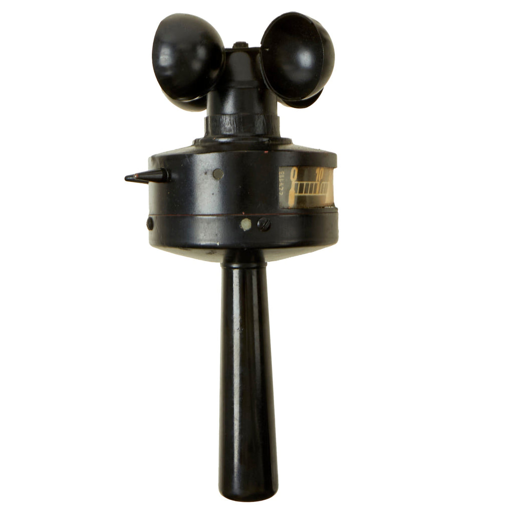Original German WWII Kriegsmarine U-Boat Hand Held Anemometer Wind Spe ...