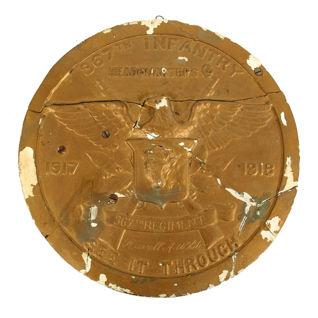 Original U.S. WWI 92nd Division “Buffalo Soldiers” African-American 36 ...