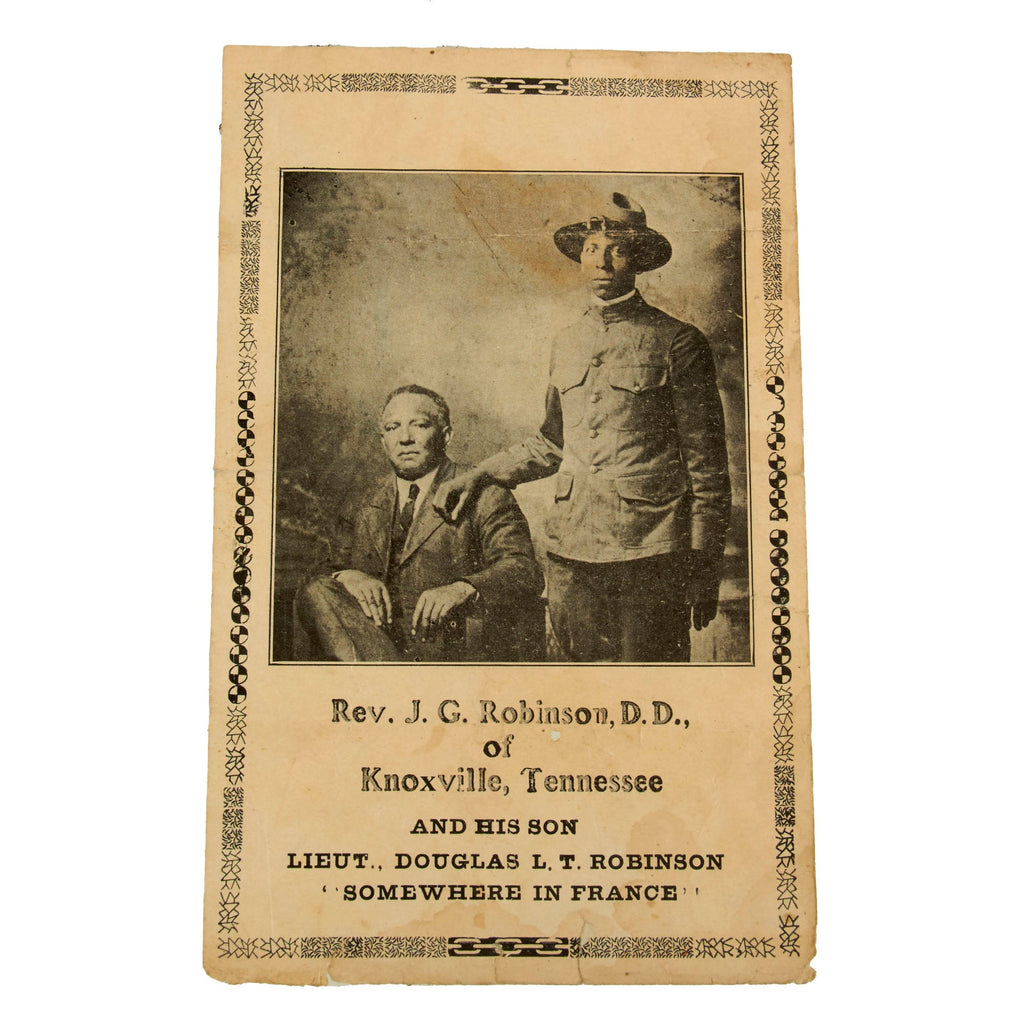 Original U.S. WWI 92nd Division “Buffalo Soldiers” African-American 36 ...