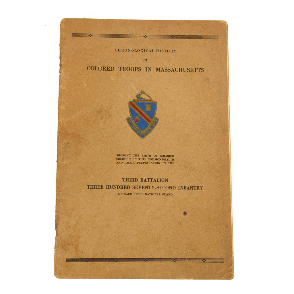 Original U.S. WWI 92nd Division “Buffalo Soldiers” African-American 36 ...