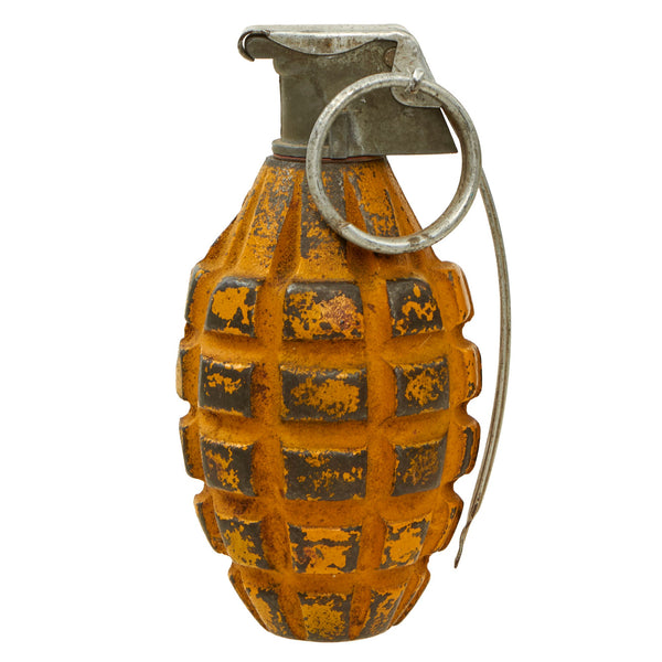 Original U.S. WWII Inert MkII Yellow Early War High Explosive Pineappl ...