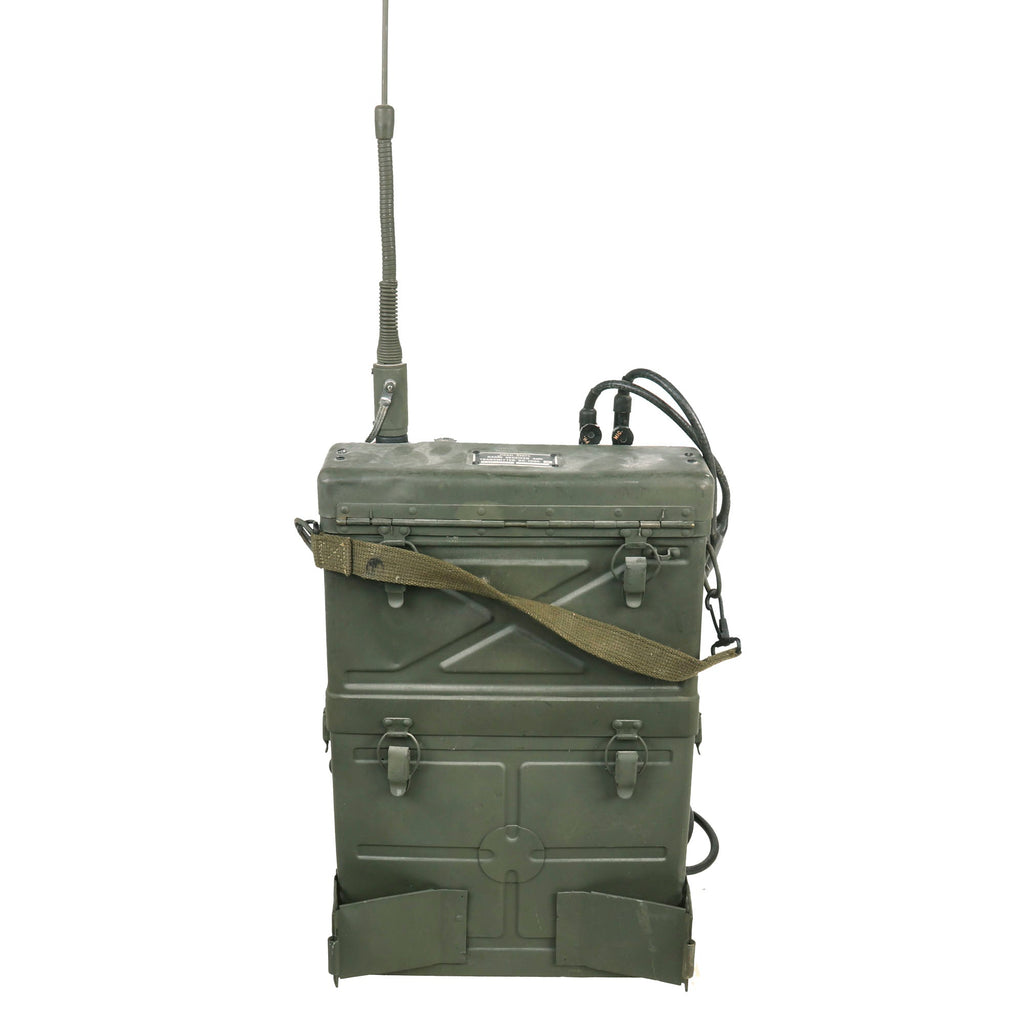 Original WWII U.S. Signal Corps BC-1000 Backpack Radio Receiver and TS ...