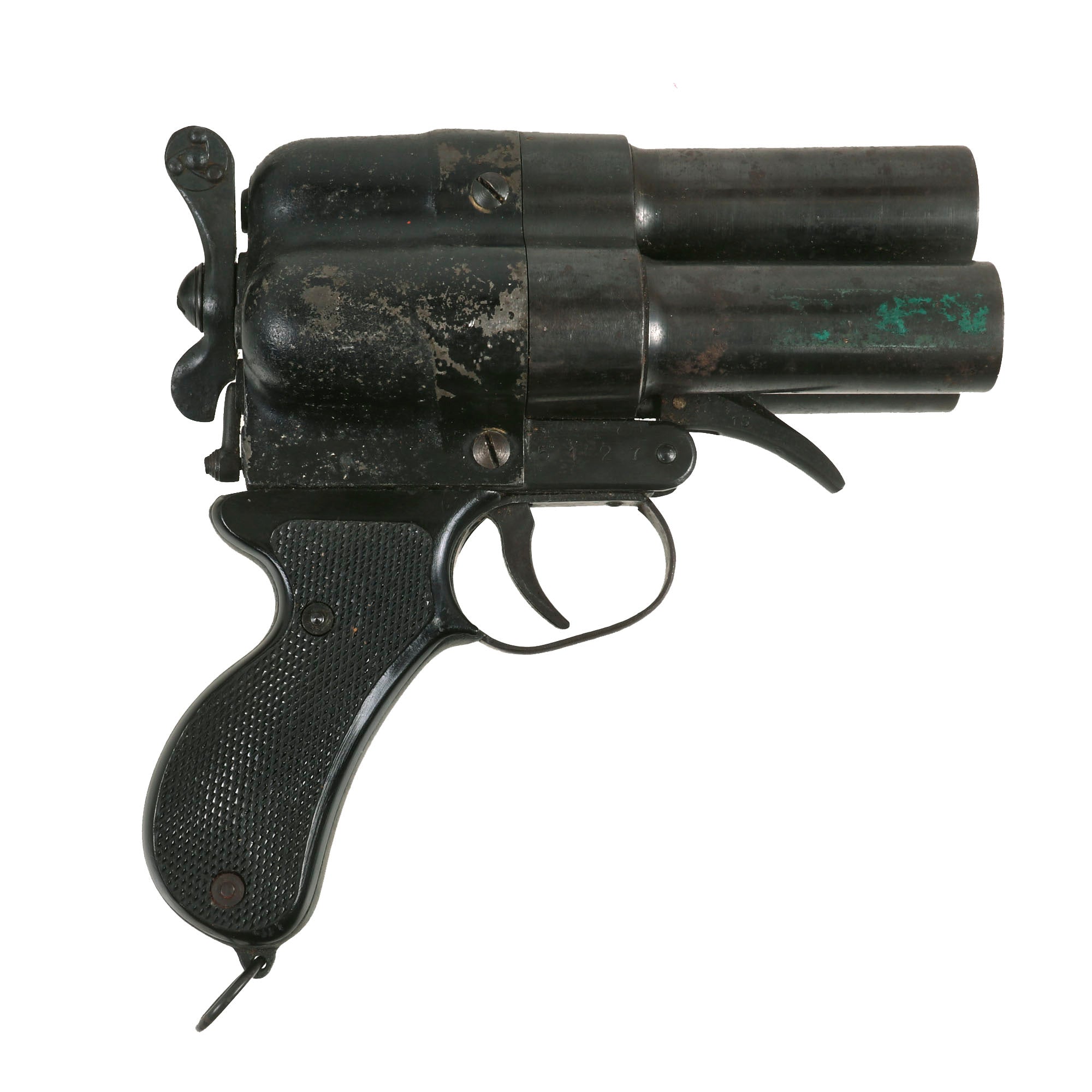 Original Japanese WWII Imperial Navy Nambu Type 90 Three Barrel Flare ...