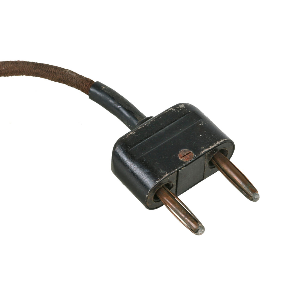 Original German WWII Panzer Armored Vehicle Model B Headset with Throa ...