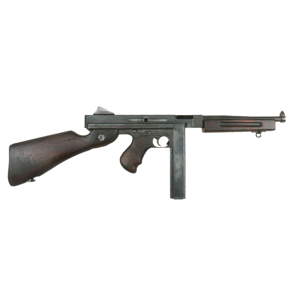 Original U.S. WWII Thompson M1 / M1A1 Display SMG with Steel Non-Firin ...
