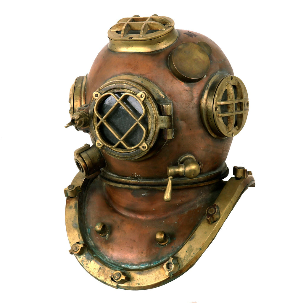 Original U.S. Pre-WWII Mark V Diving Suit & Bronze Toe Diving Boots by ...