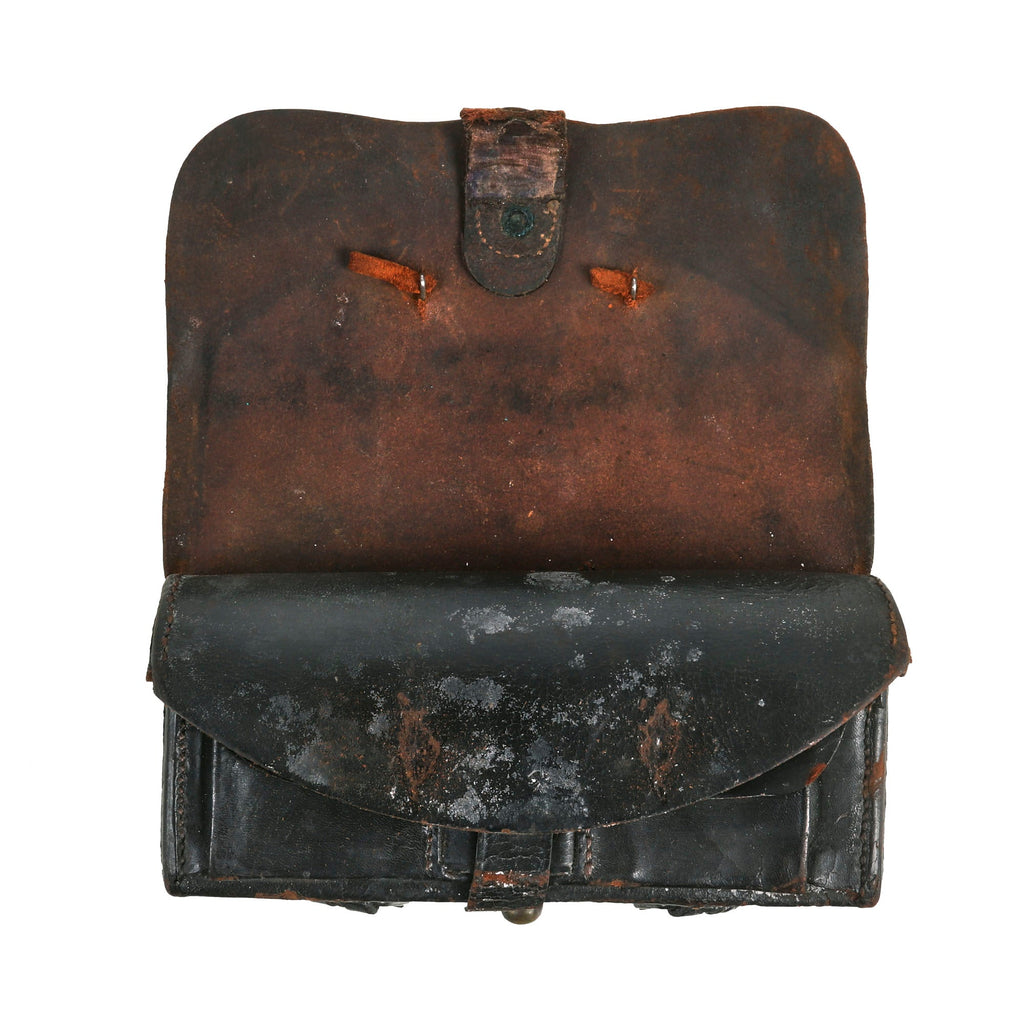 Original U.S. Civil War Model 1861 ”Universal” Carbine Cartridge Box ...