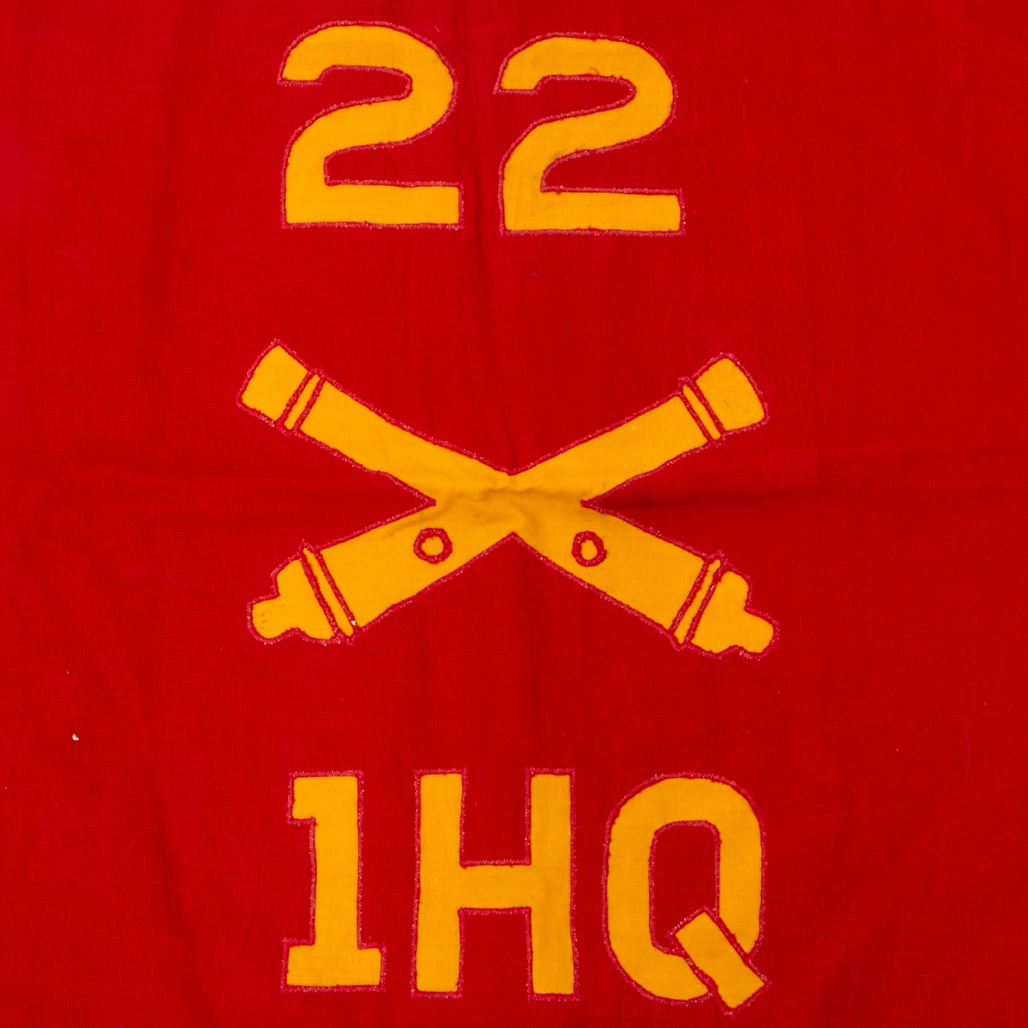 Original U.S. WWII 22nd Field Artillery 1st Battalion Headquarters Swa ...