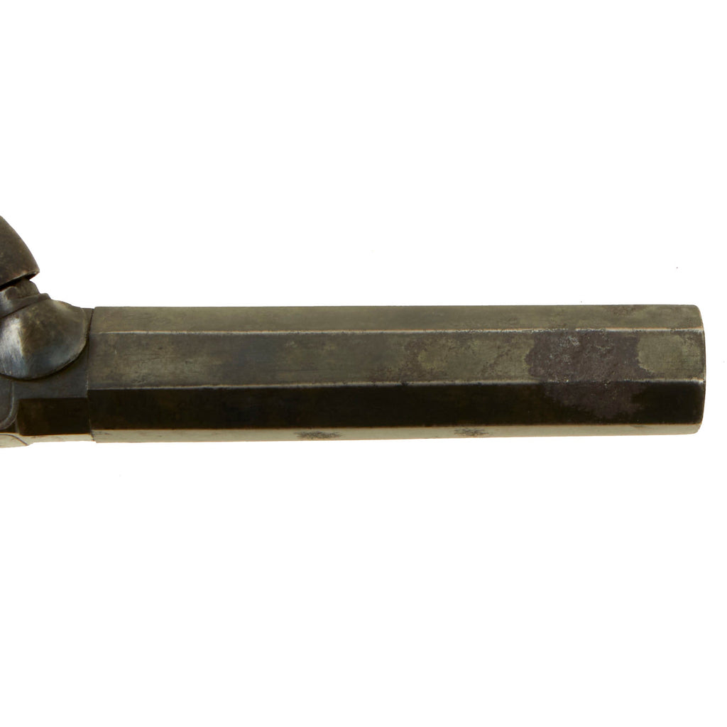 Original Victorian Era Belgian Side Hammer Percussion Boot Pistol with ...