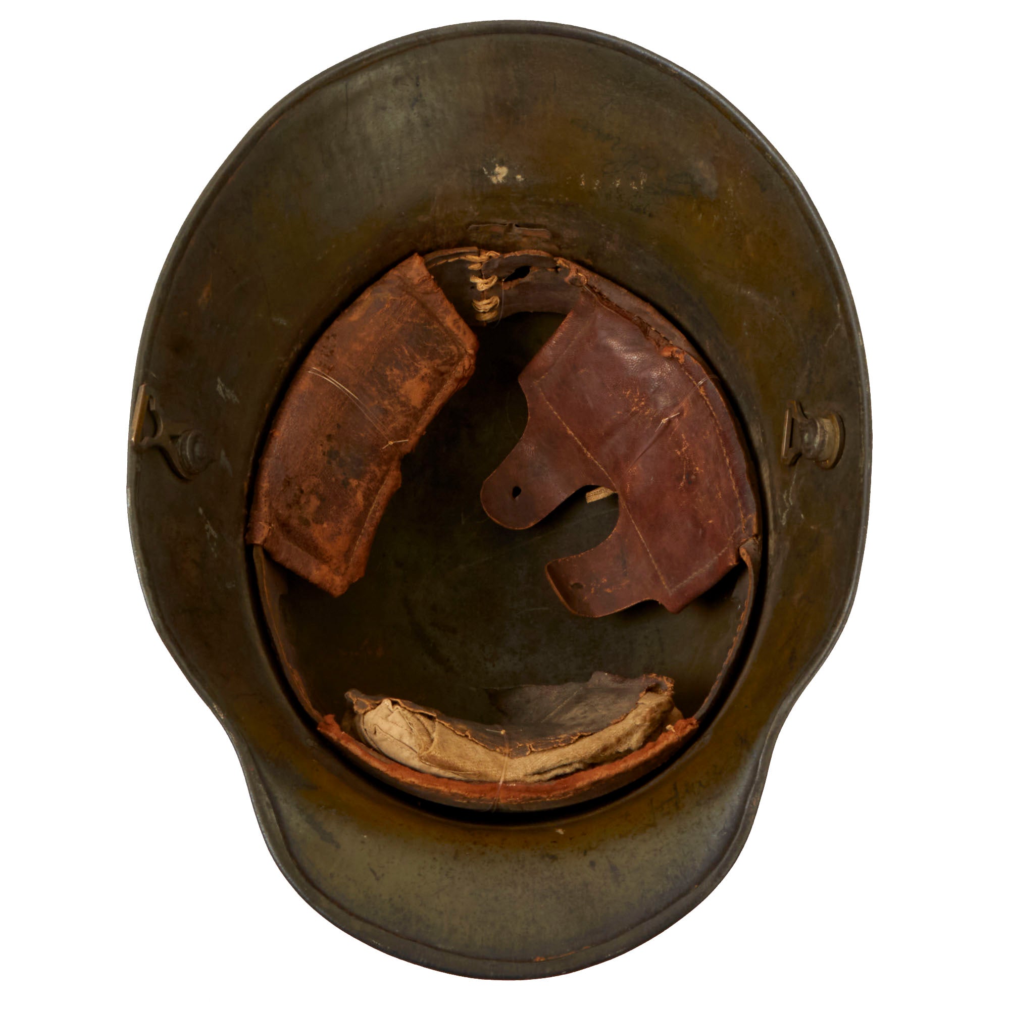 Original Imperial German WWI M16 Stahlhelm Helmet with Panel Camouflag ...