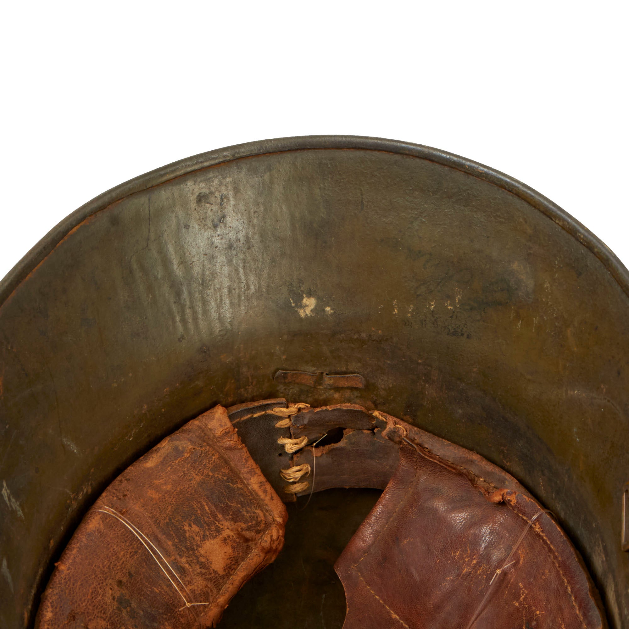 Original Imperial German WWI M16 Stahlhelm Helmet with Panel Camouflag ...