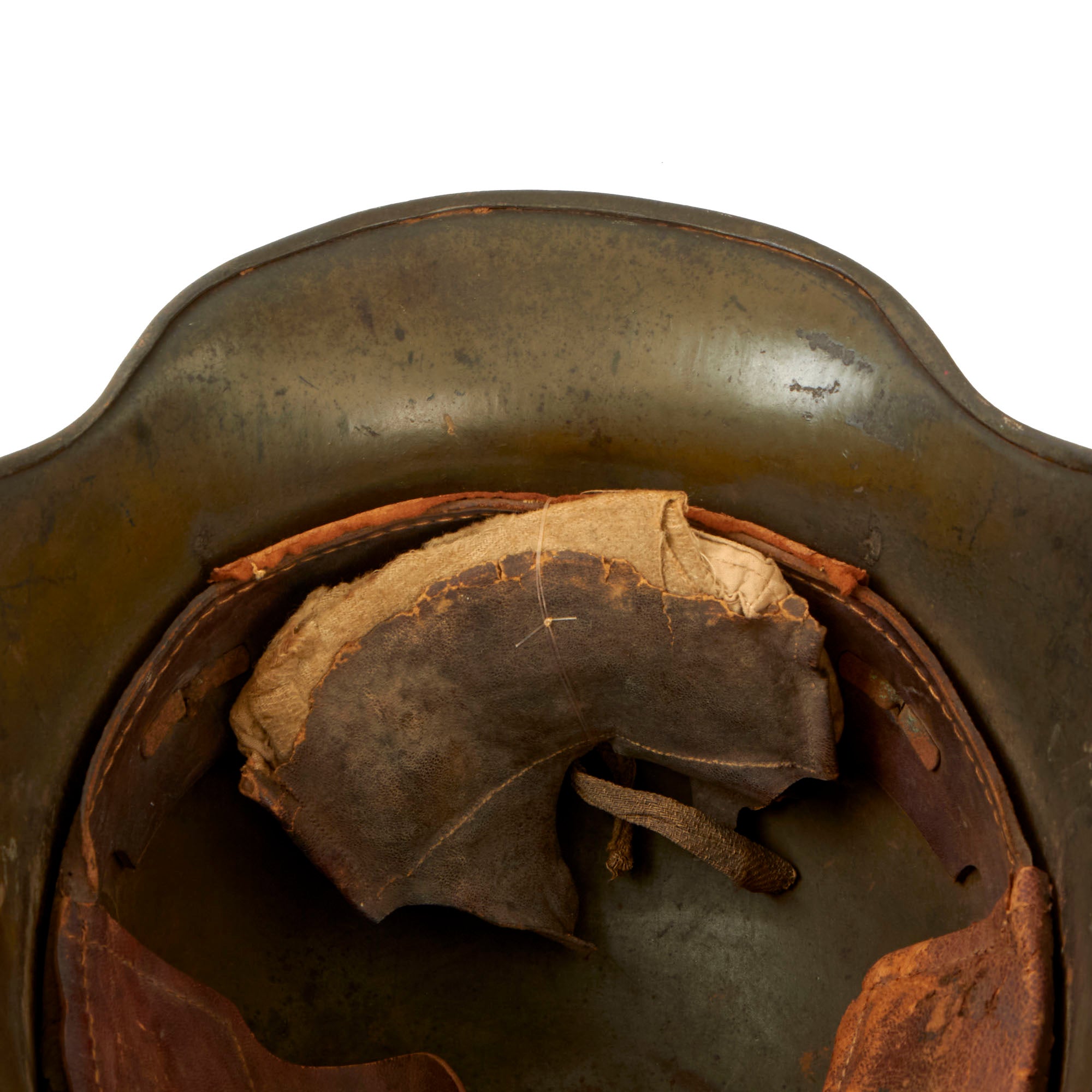 Original Imperial German WWI M16 Stahlhelm Helmet with Panel Camouflag ...