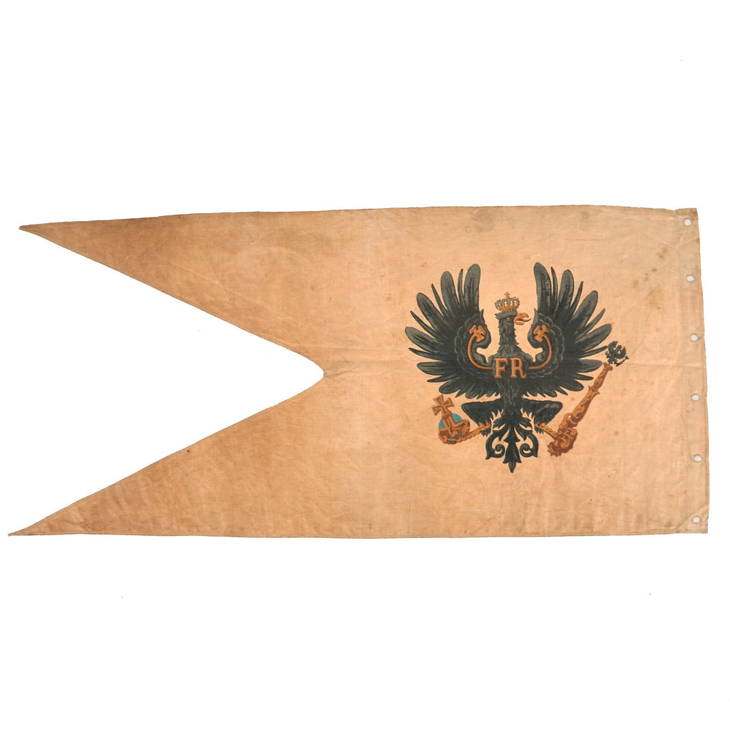 Original Imperial German WWI Prussian Pole Swallowtail Guidon with Pai ...