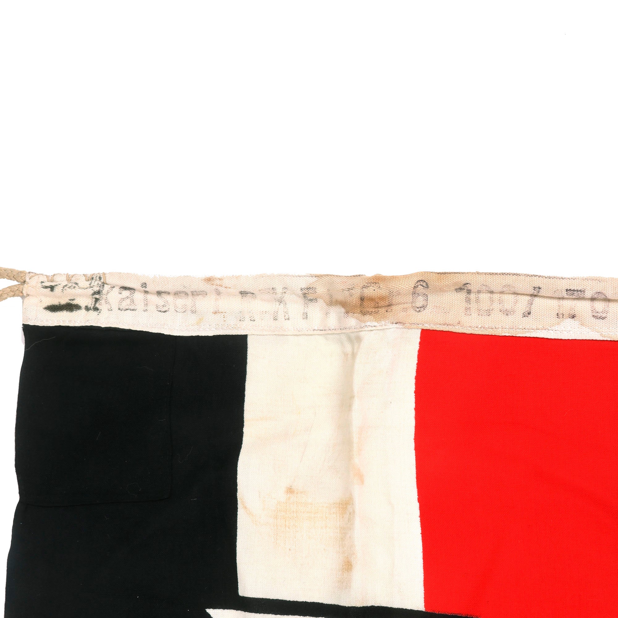 Original WWI Imperial German Navy Large Reichskriegsflagge War Ensign ...