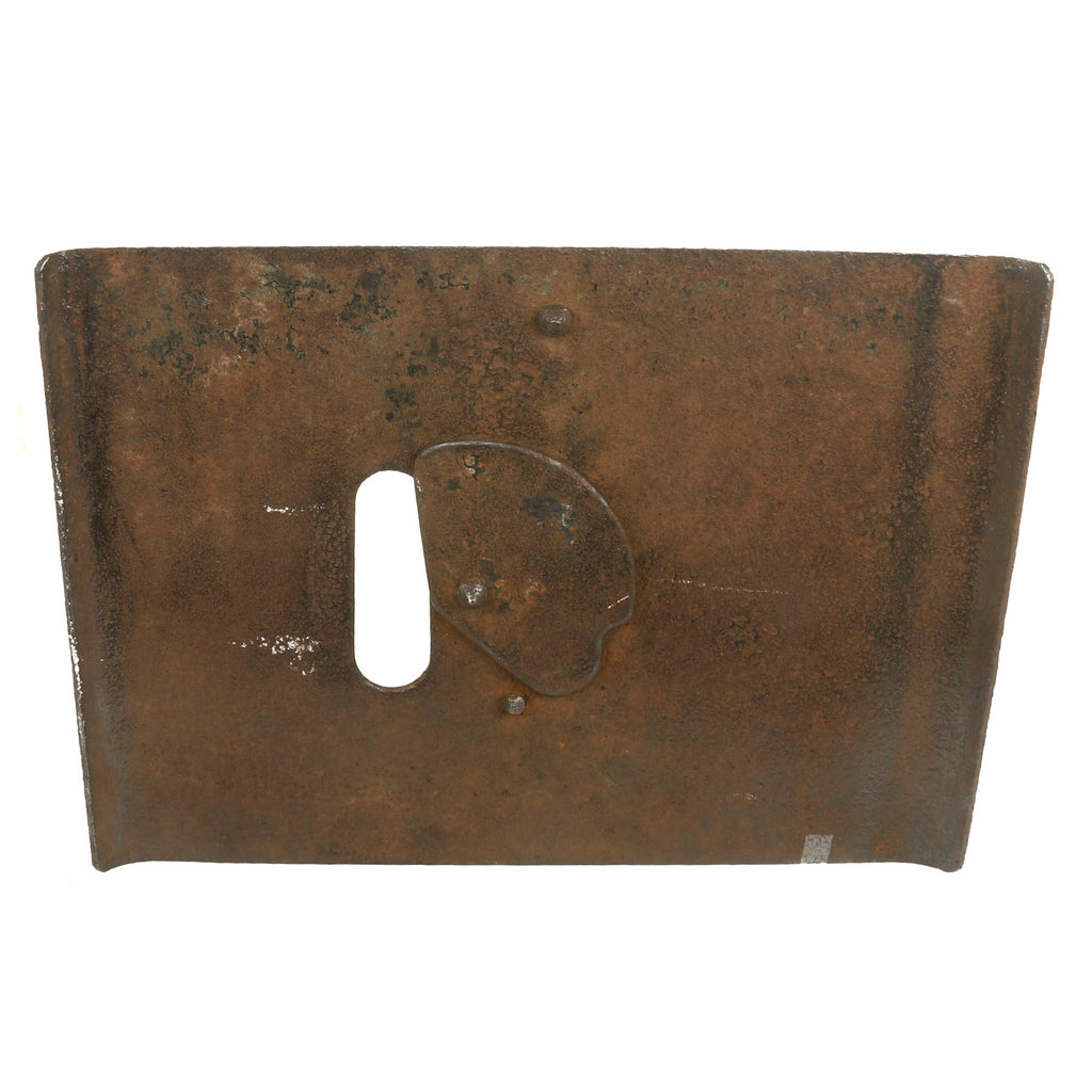 Original German WWI Battlefield Recovered Trench Shield with Intact St ...
