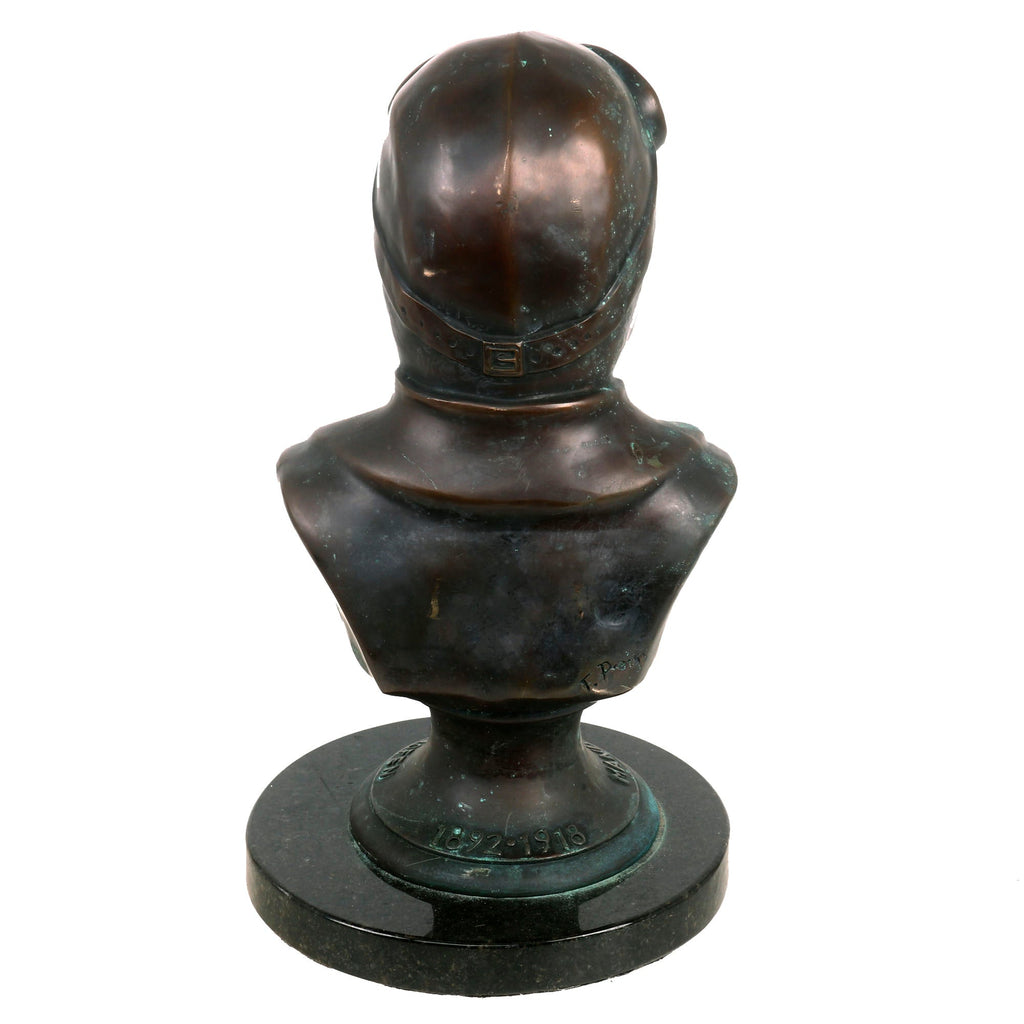 Original Imperial German WWI Red Baron - Bust of Manfred von Richthofe ...