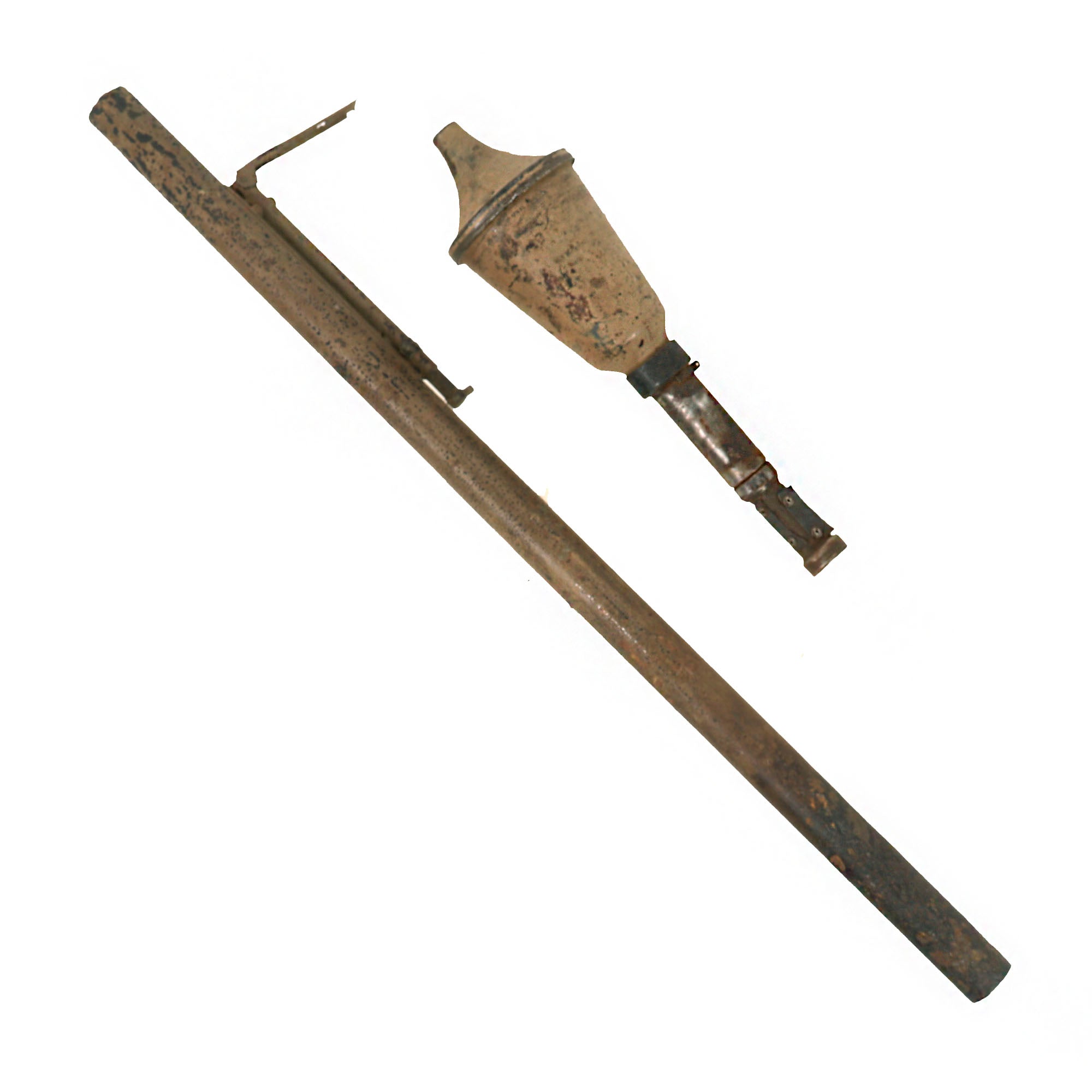 Original German WWII Panzerfaust 30 Klein Anti-Tank Launcher and Rocke ...