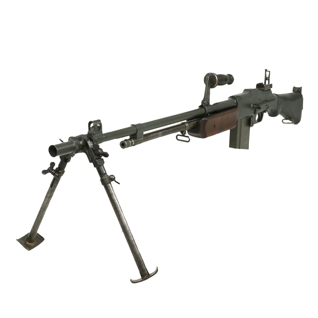 Original U.S. WWII Korean War Era BAR Browning M1918A2 Demilled Receiv ...