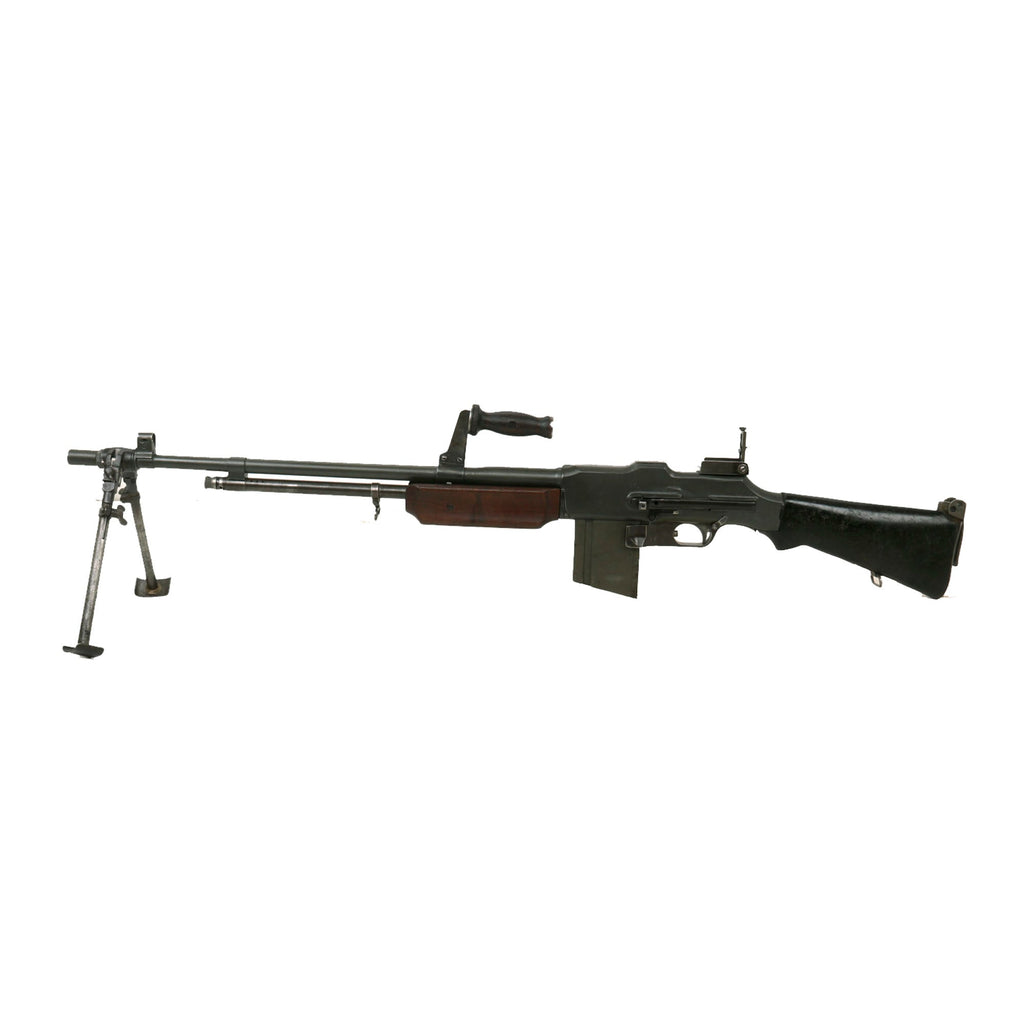 Original U.S. WWII Korean War Era BAR Browning M1918A2 Demilled Receiv ...