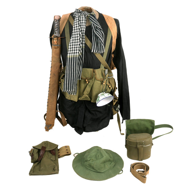 Original U.S. Vietnam War NVA North Vietnamese Army Viet Cong Uniform ...