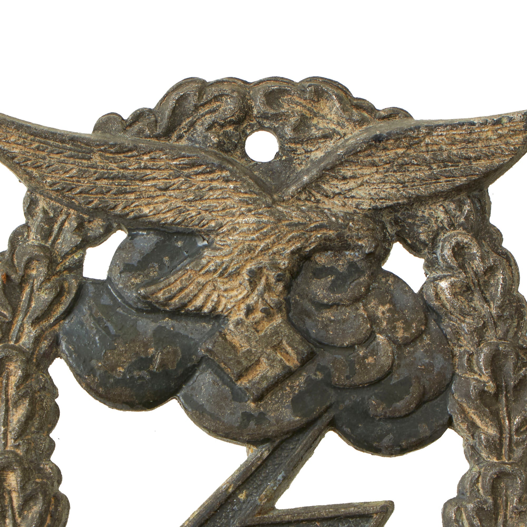 Original German WWII Luftwaffe Ground Assault Badge - Unmarked - Erdka ...